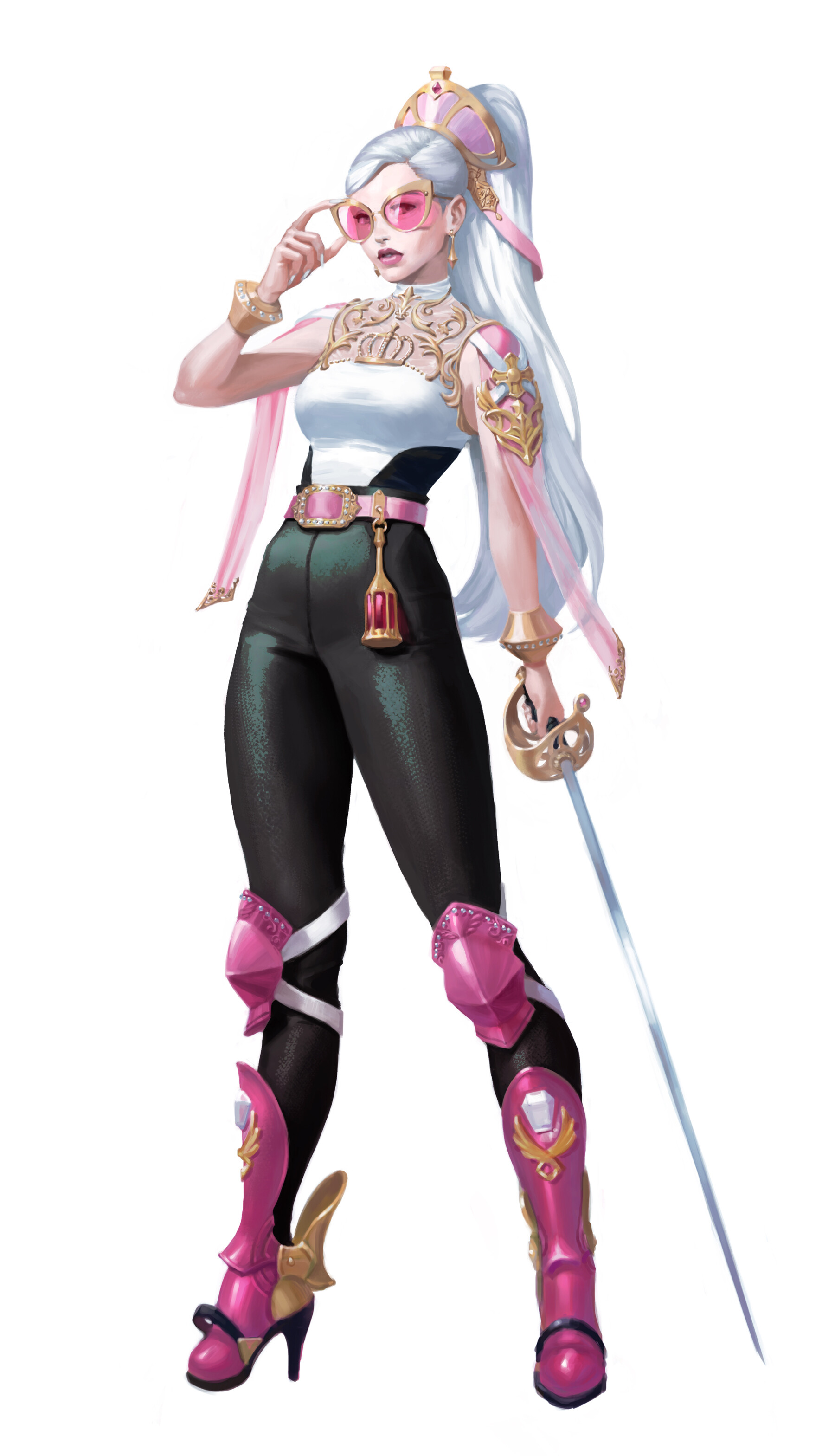 ArtStation - Pink Knight