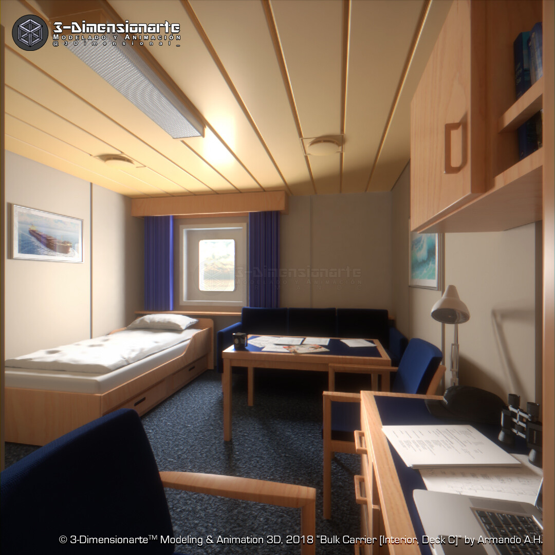 Armando A. Hernández - Bulk Carrier [Interior, Deck C]