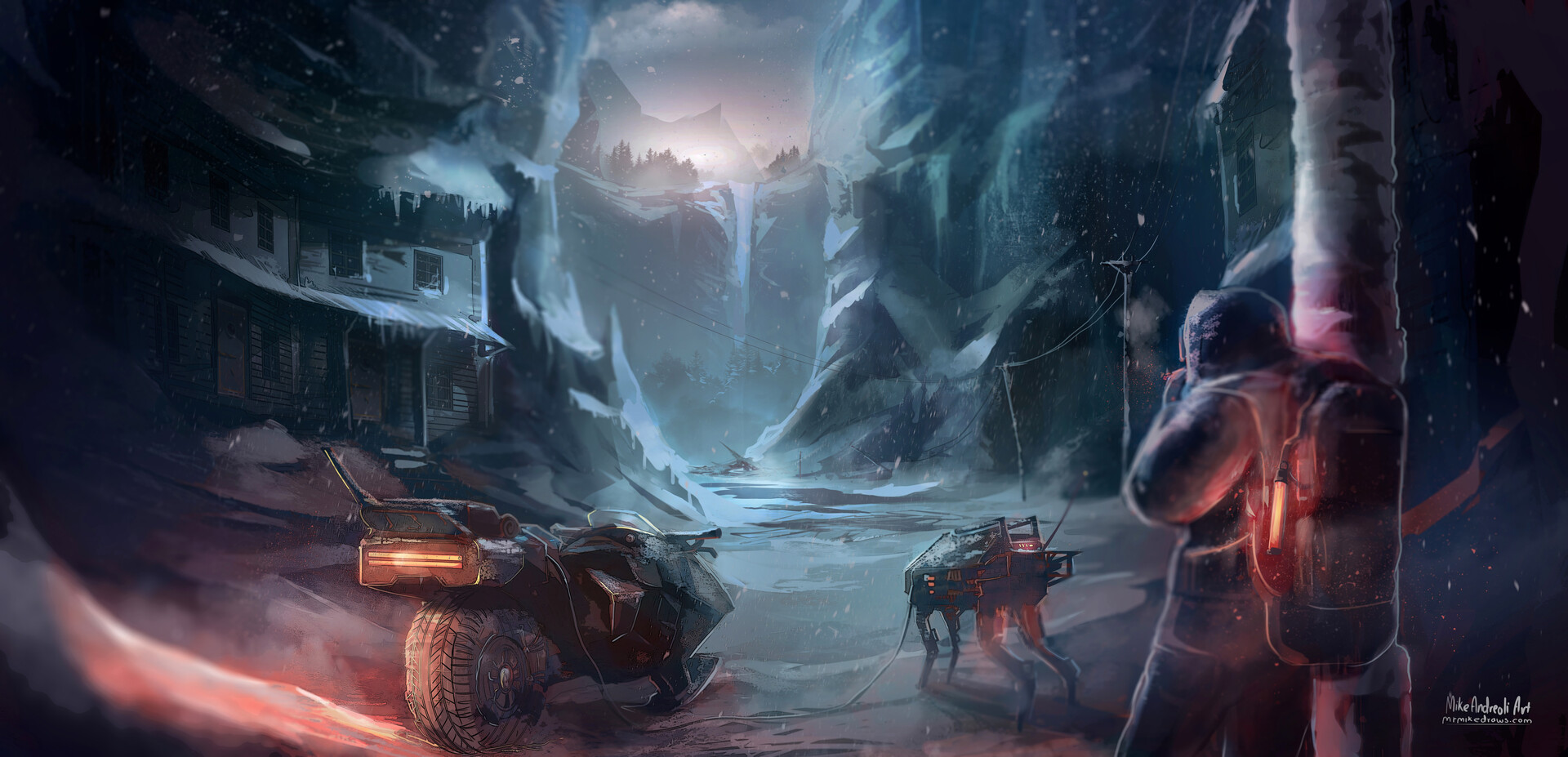 ArtStation - Alone in the Ice