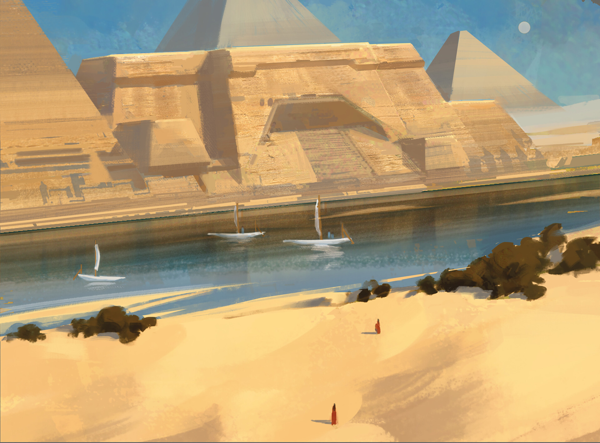 ArtStation - River Temple