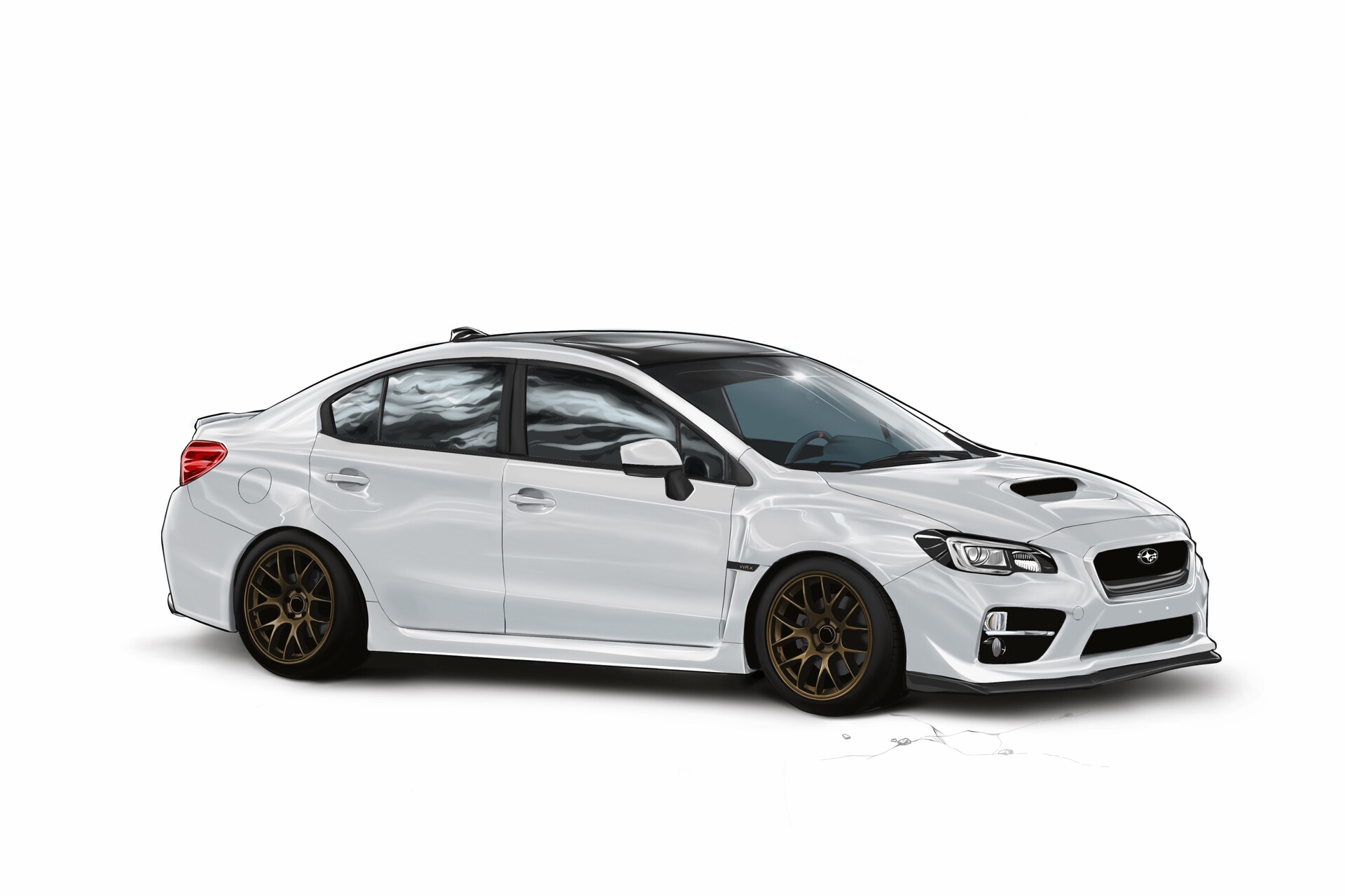 ArtStation - Subaru WRX