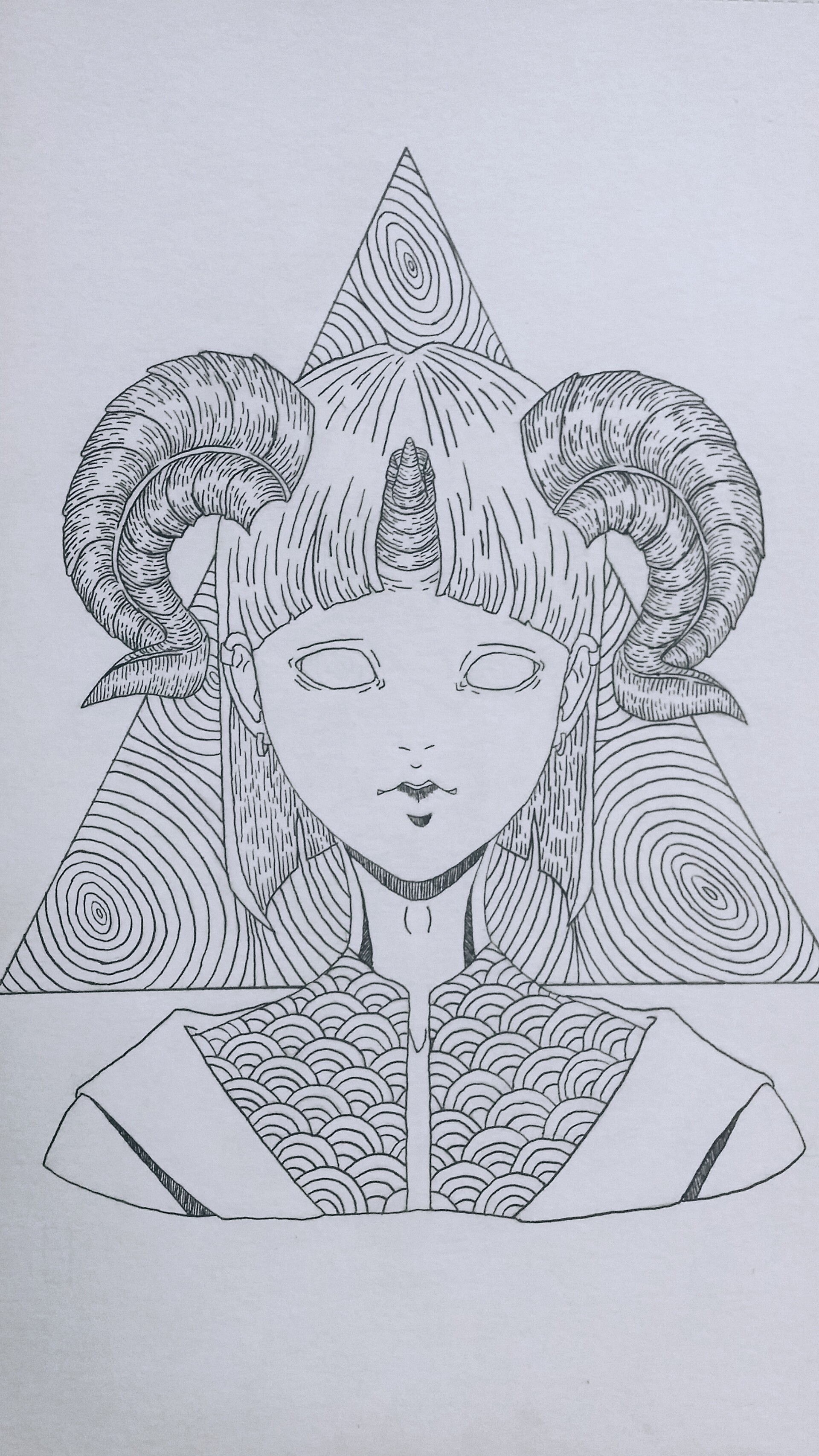 ArtStation - Junji Ito Inspired Portaits