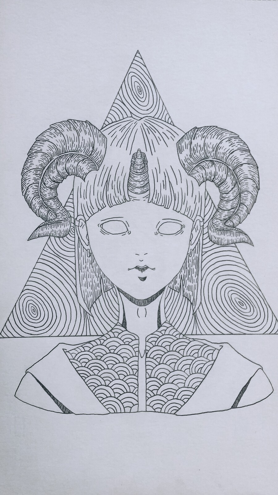 Alice Alisah - Junji Ito Inspired Portaits