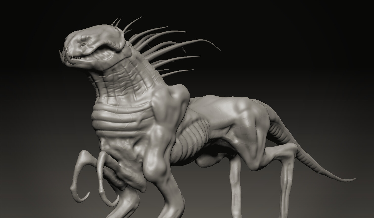 creature sculpt