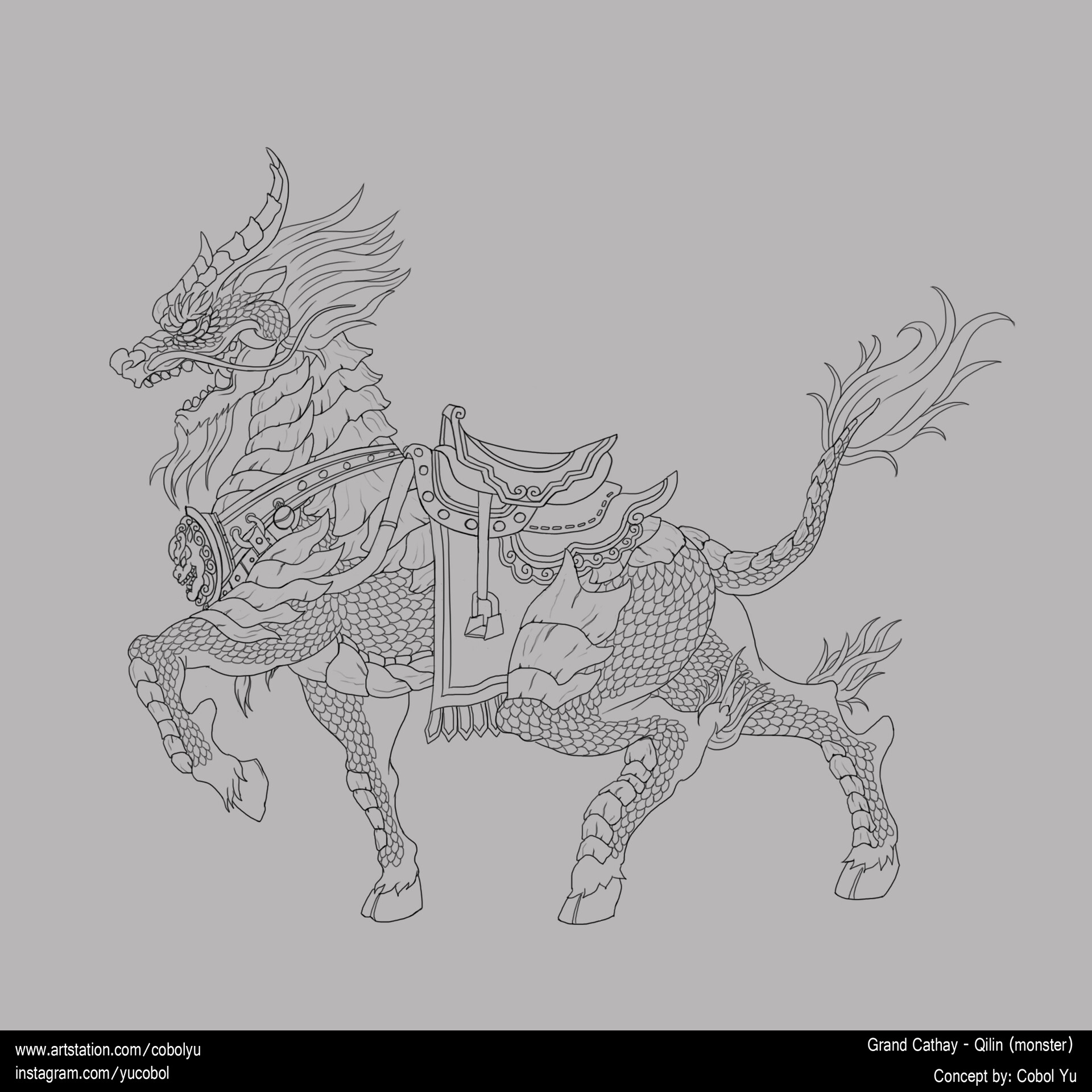 Qilin Drawing Qilin | Howrse Wiki | Fandom