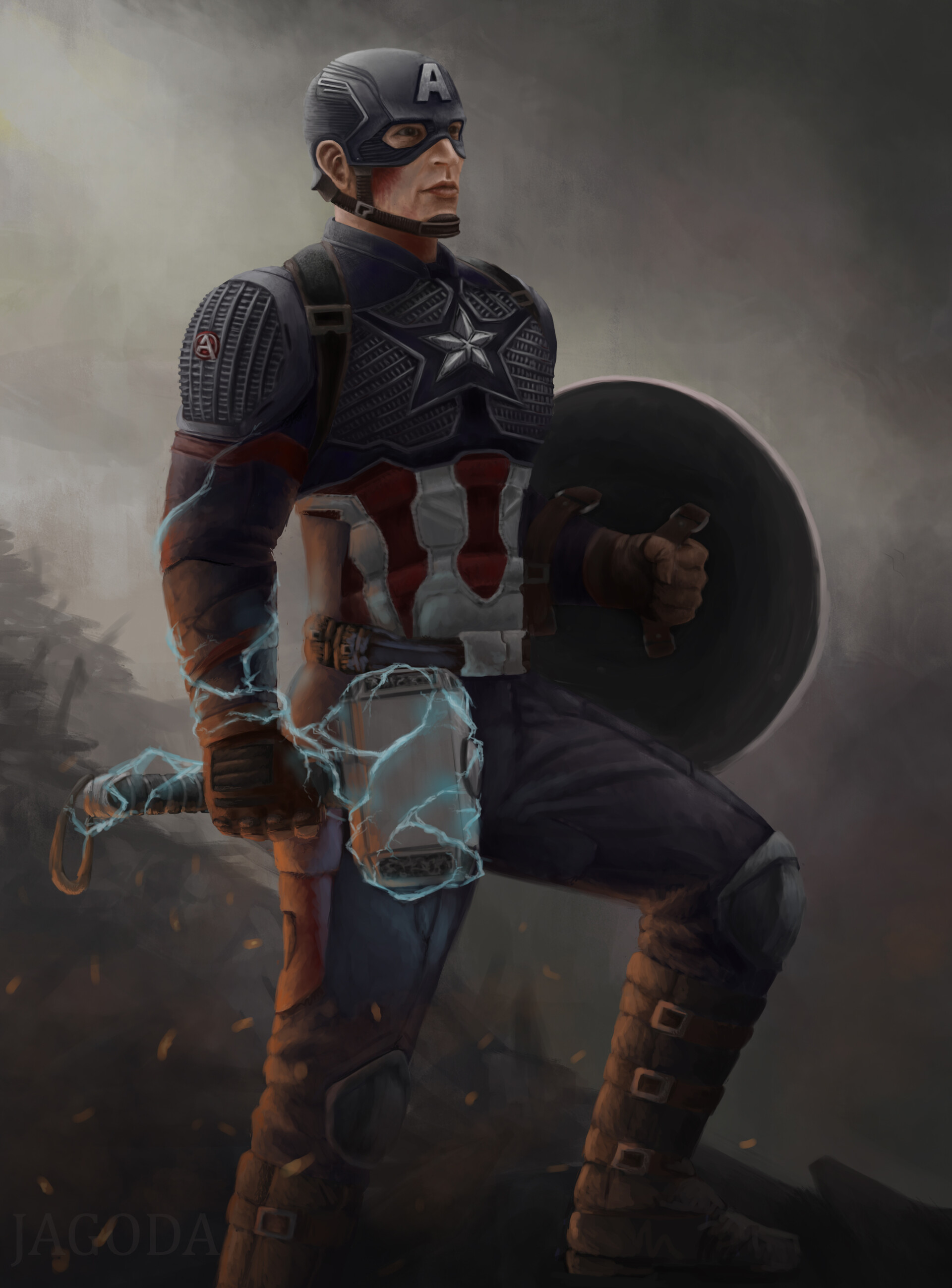 ArtStation - Captain America