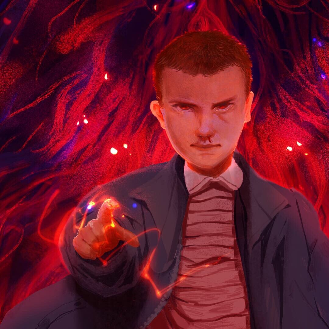 ArtStation - 11_ stranger things