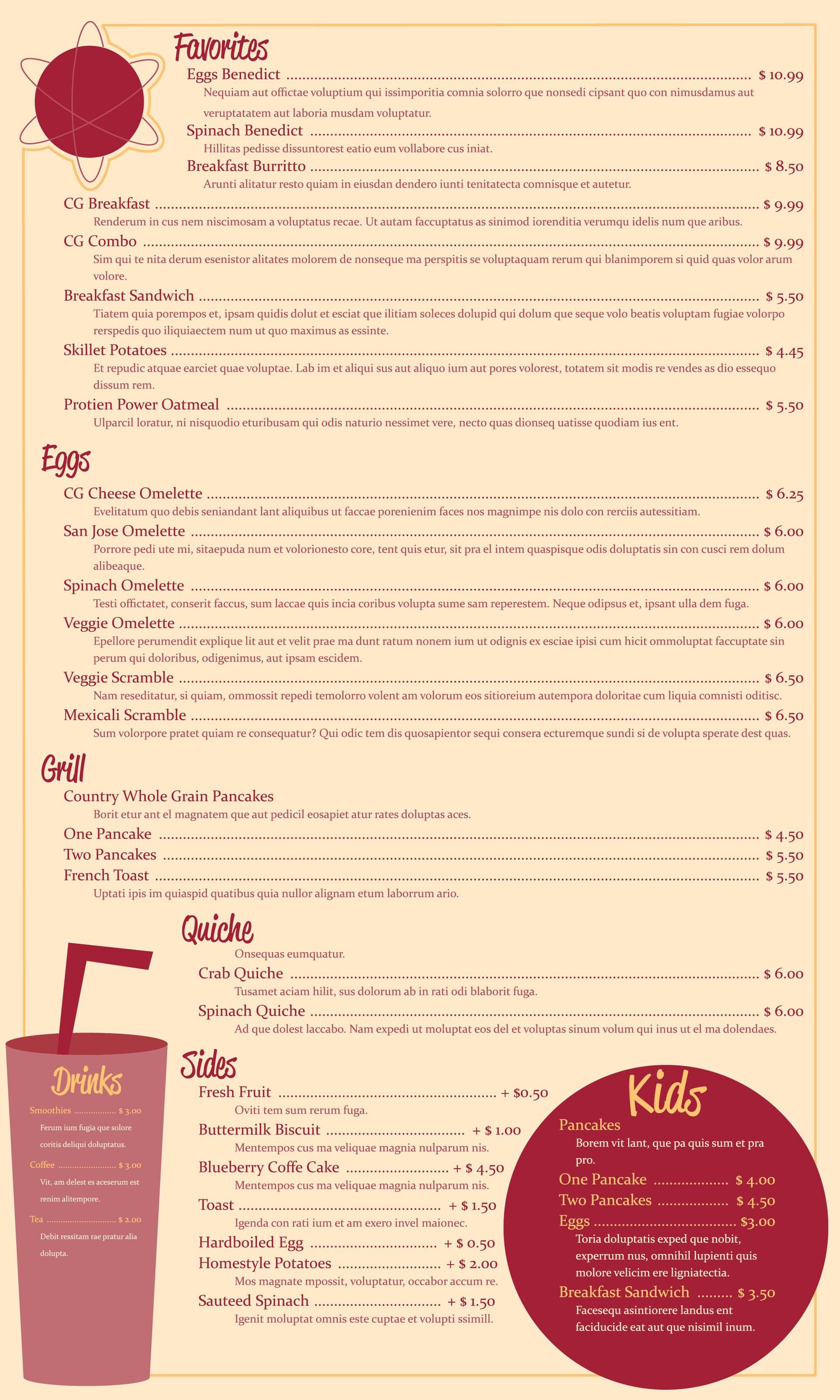 ArtStation - Rocket Fuel Menu