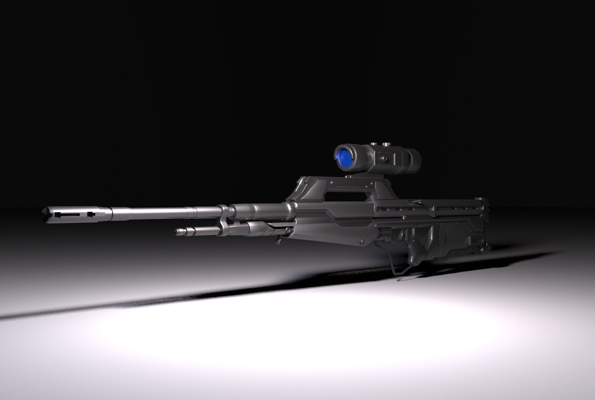 ArtStation - Custom Battle Rifle