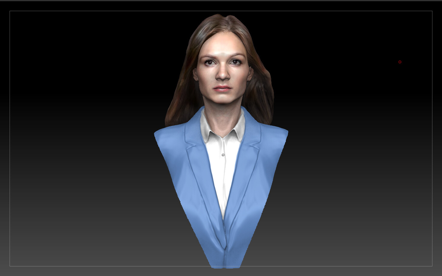 Ian Malcolm - Olga Li, the Russian Terminator Woman 3d print bust.