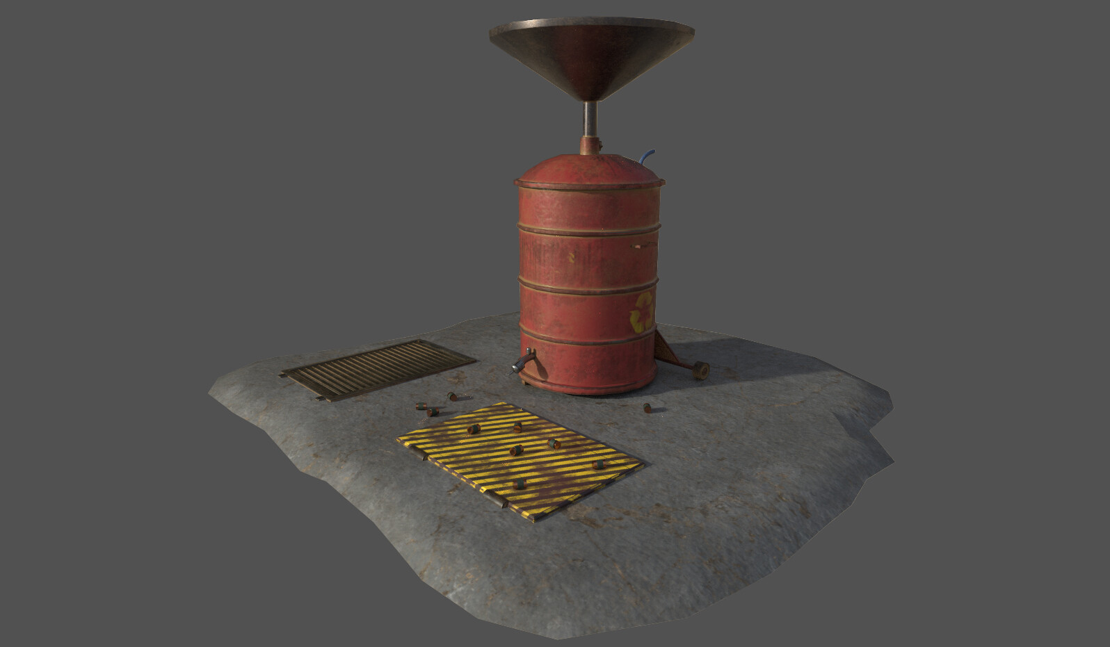 ArtStation - Oil_Tanker (Game prop)