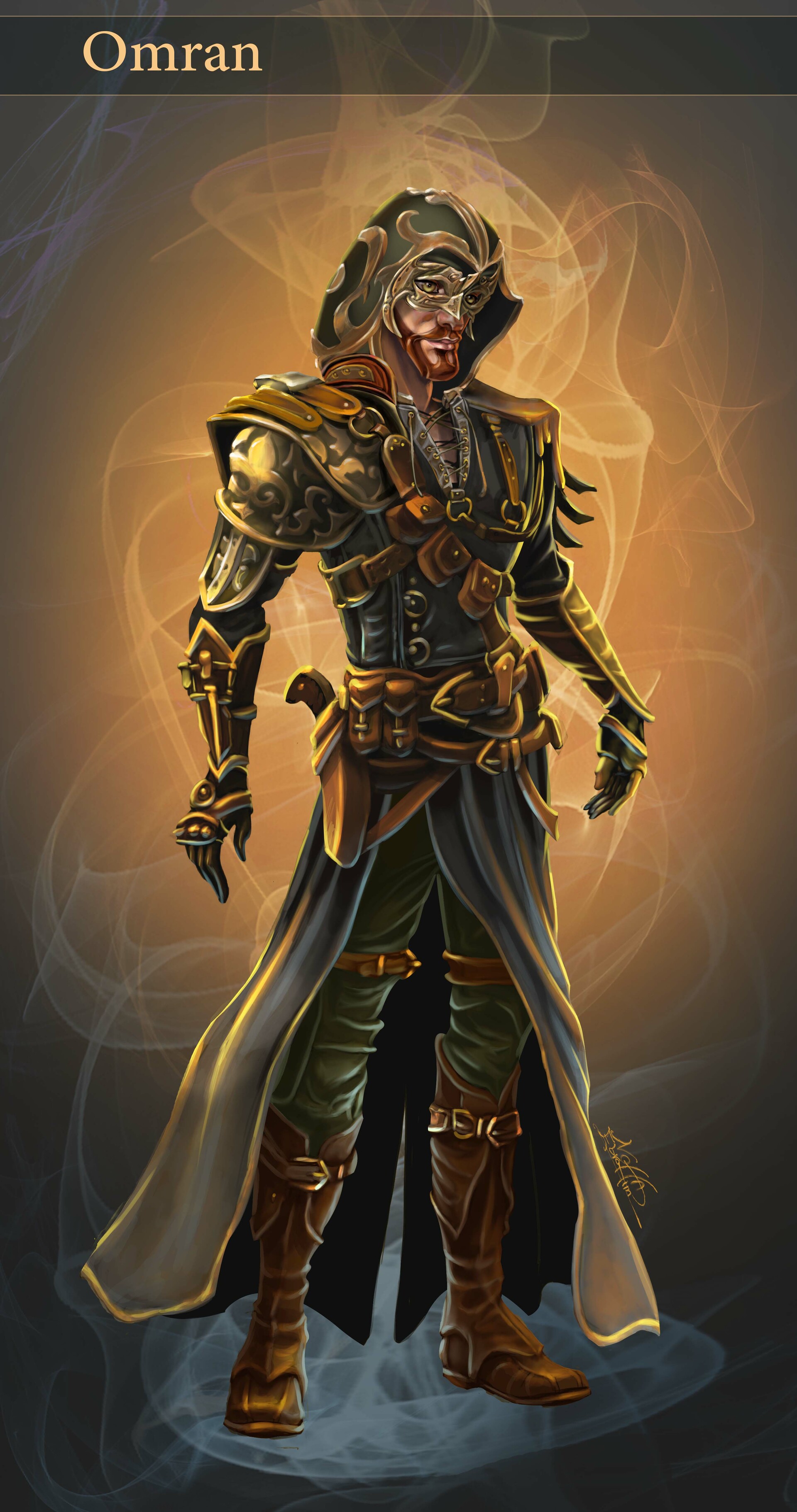 ArtStation - IMRAN Character concept art - Noha Ibrahim