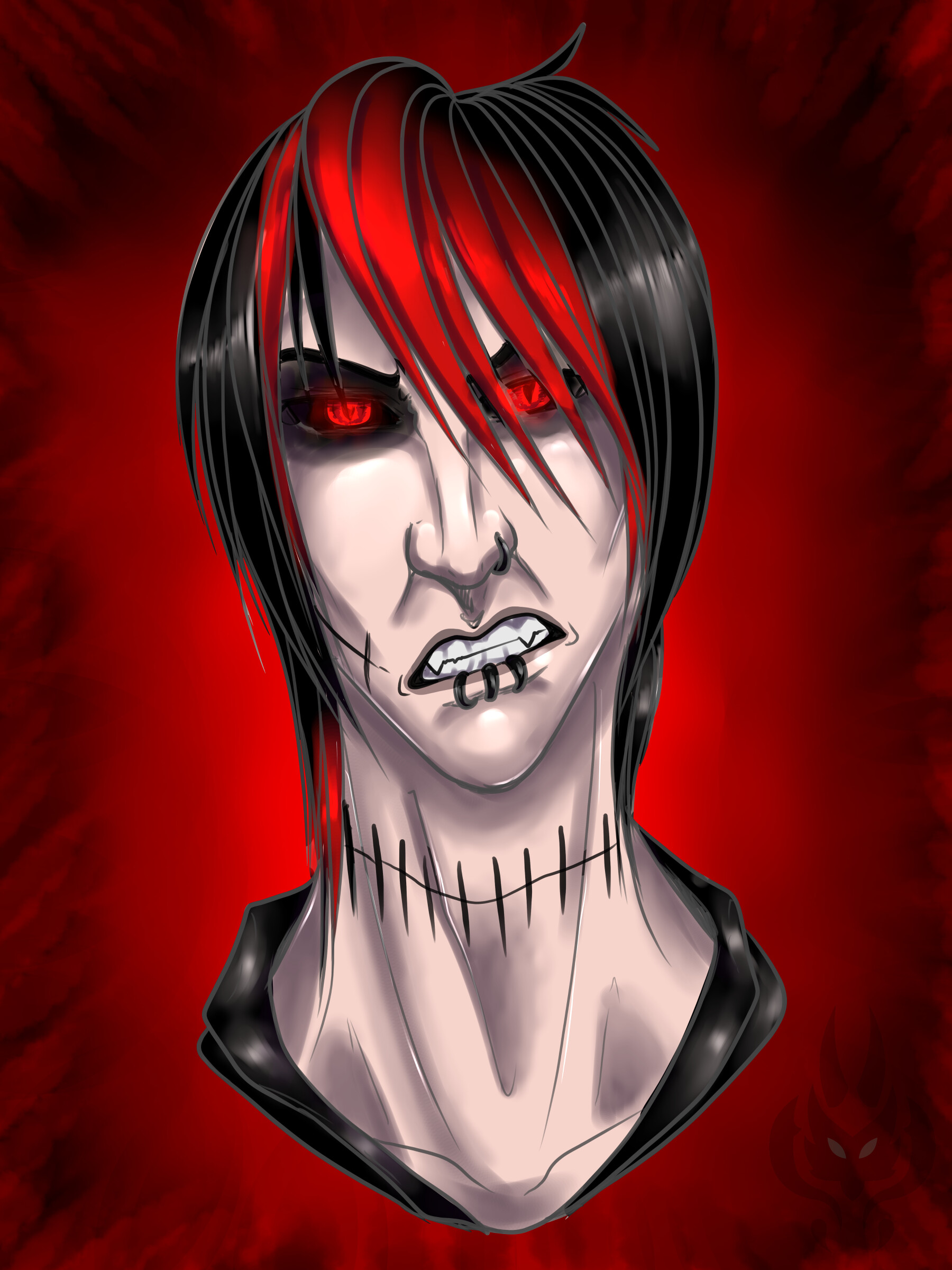 ArtStation - The blind demon