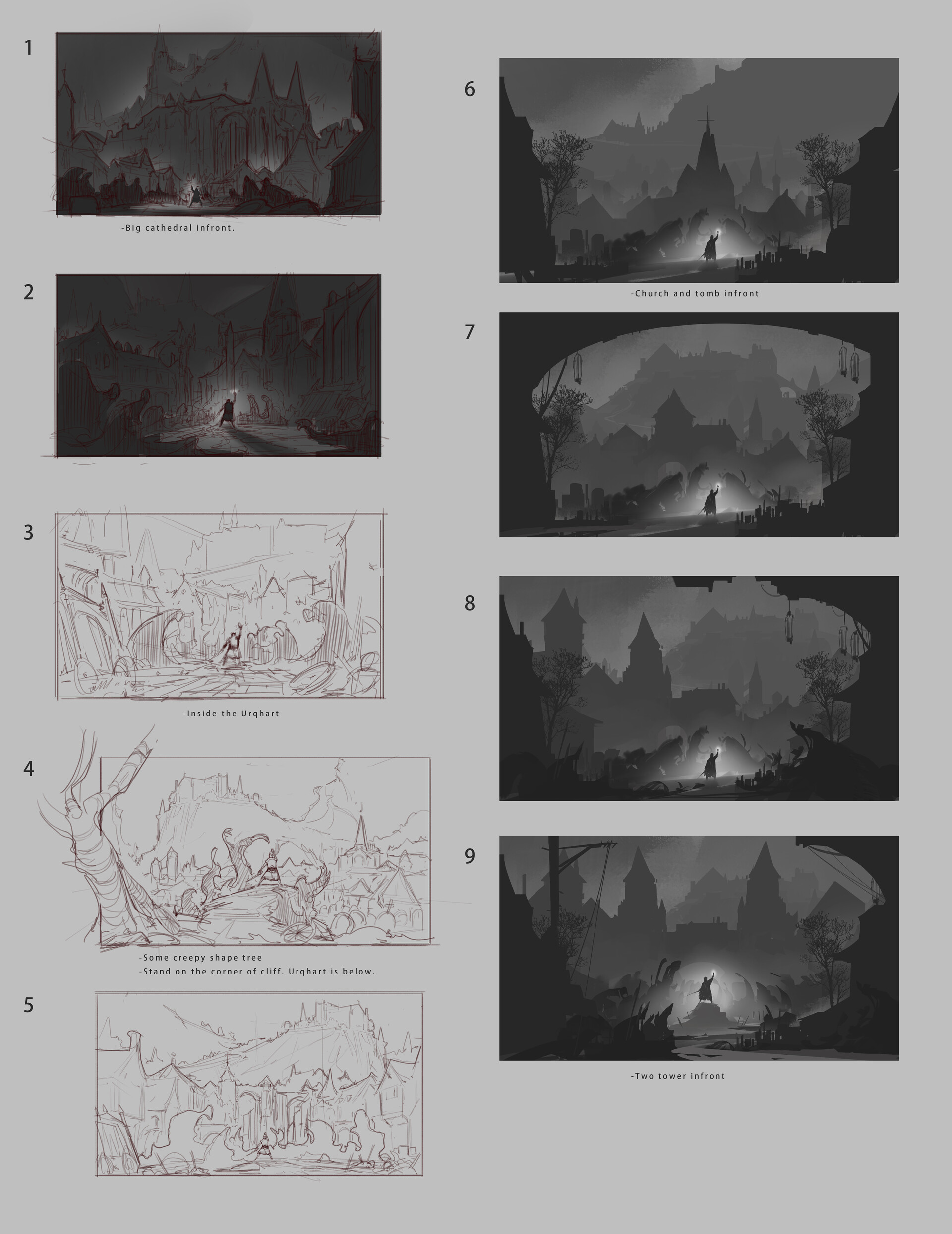 Chang-Wei Chen - Descent into Madness - Village