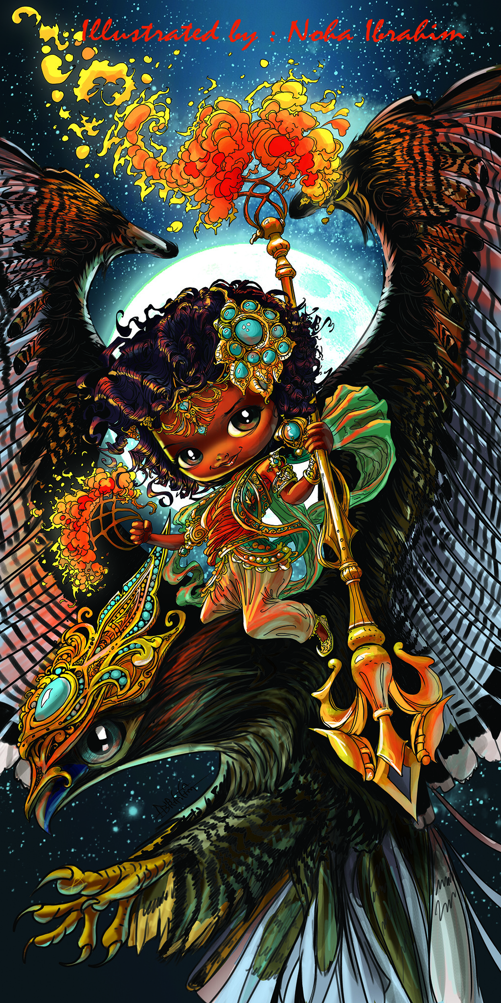 ArtStation - ARAB LITTLE PRINCESS CHARACTER CONCEPT BY:NOHA IBRAHIM