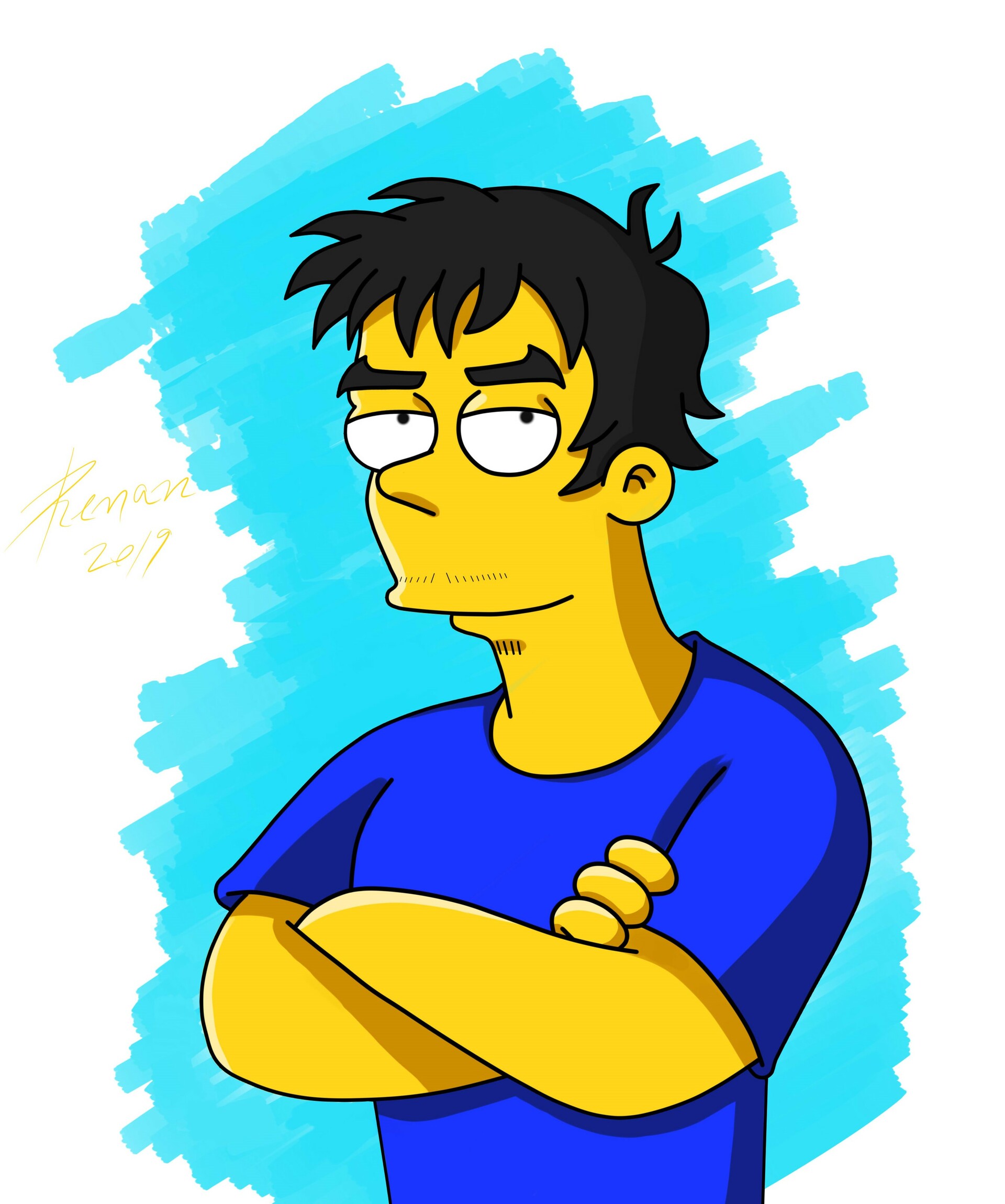 ArtStation - Minha versão Simpsons