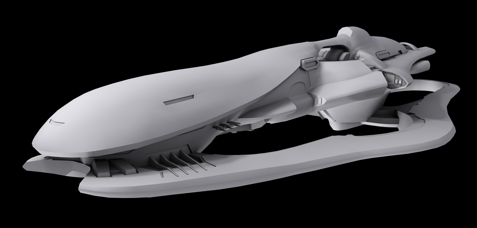 Jamie Marriott - SDV-class Heavy Corvette Iteration 2 - WIP