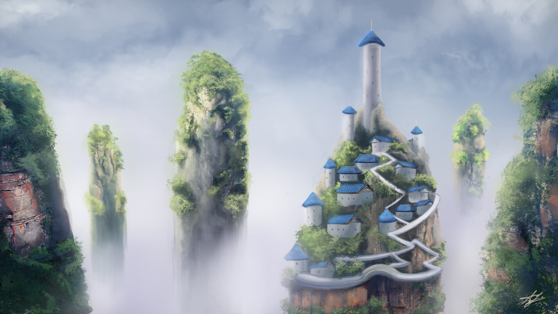 ArtStation - Southern Air Temple