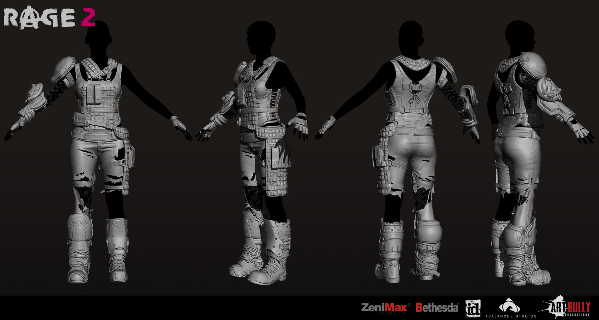 Art Bully Productions - Rage 2 Character Gear Set 03