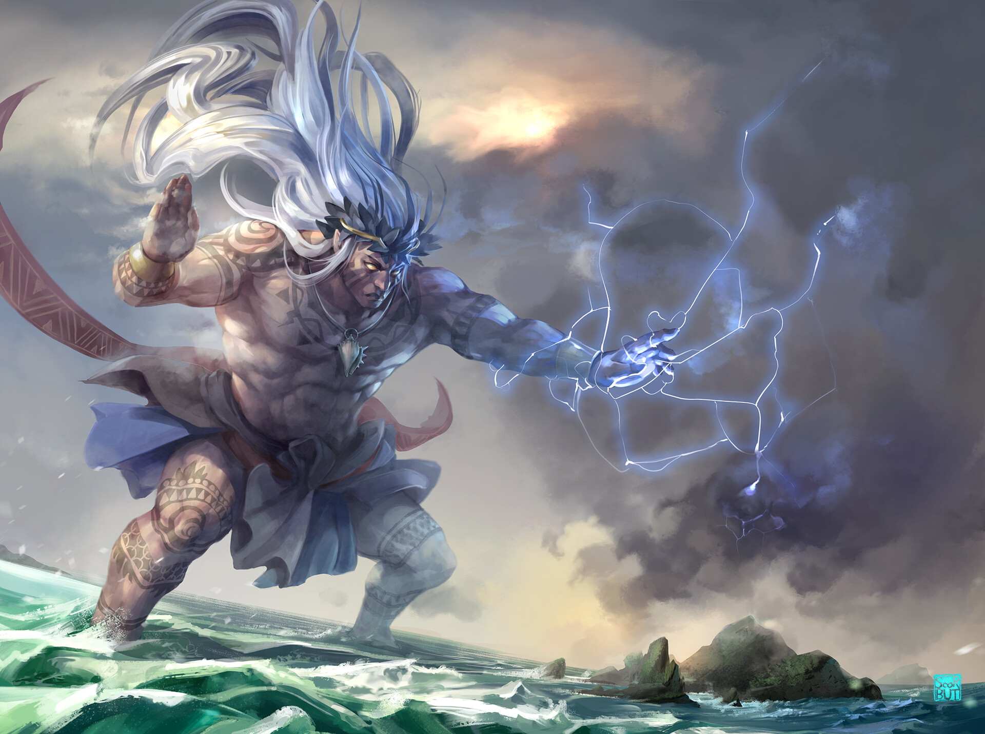 ArtStation - Hula StormDancer