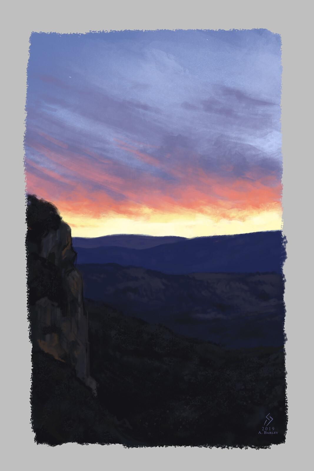 Alex Barley - May Landscape Studies