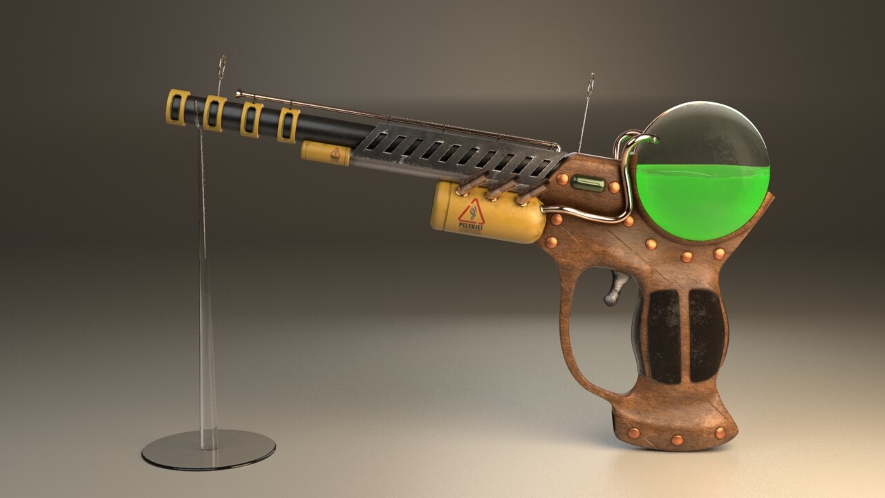 ArtStation - Acid weapon concept