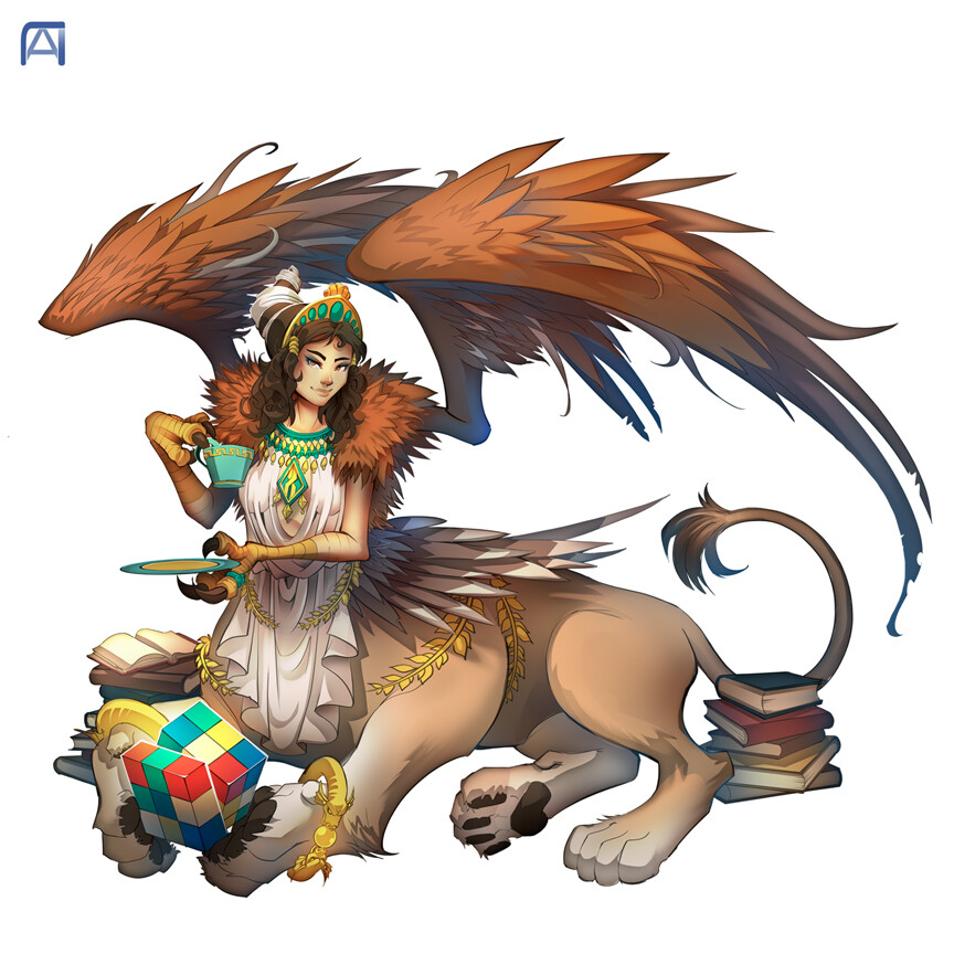 Sphinx Creature Male