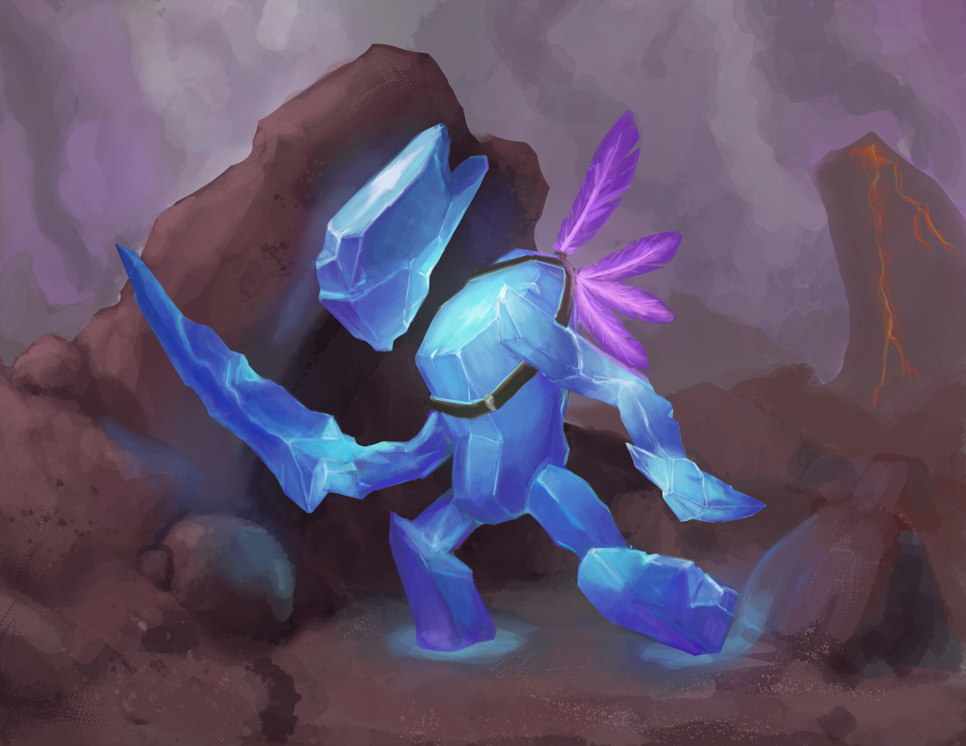 ArtStation - Crystal Minion