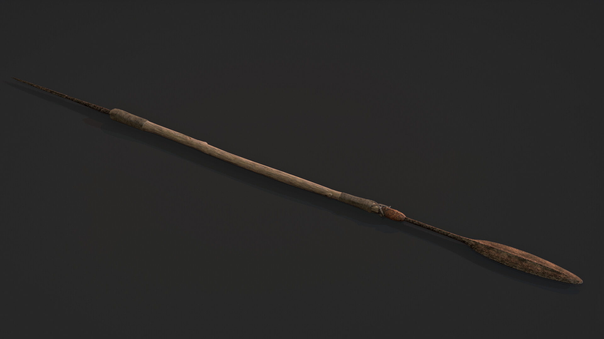 Kai Shih - African style melee weapons close-up