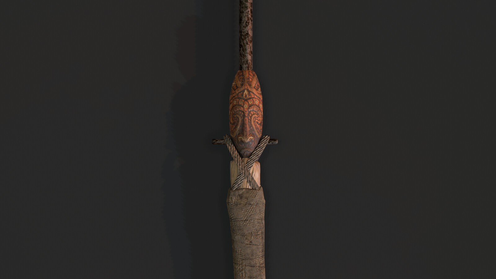 Kai Shih - African style melee weapons close-up