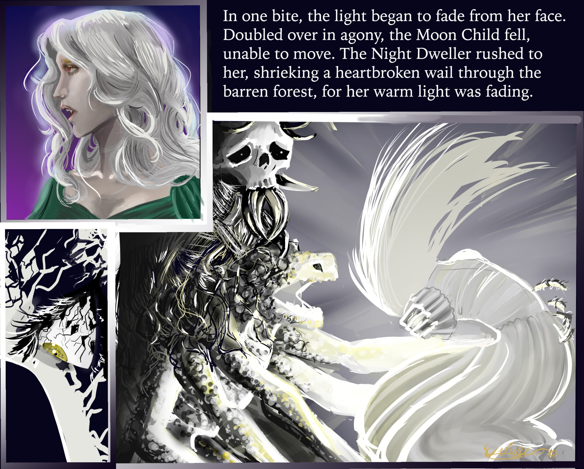 Danielle Stover - Stardust Lamentations Prologue: Page 7