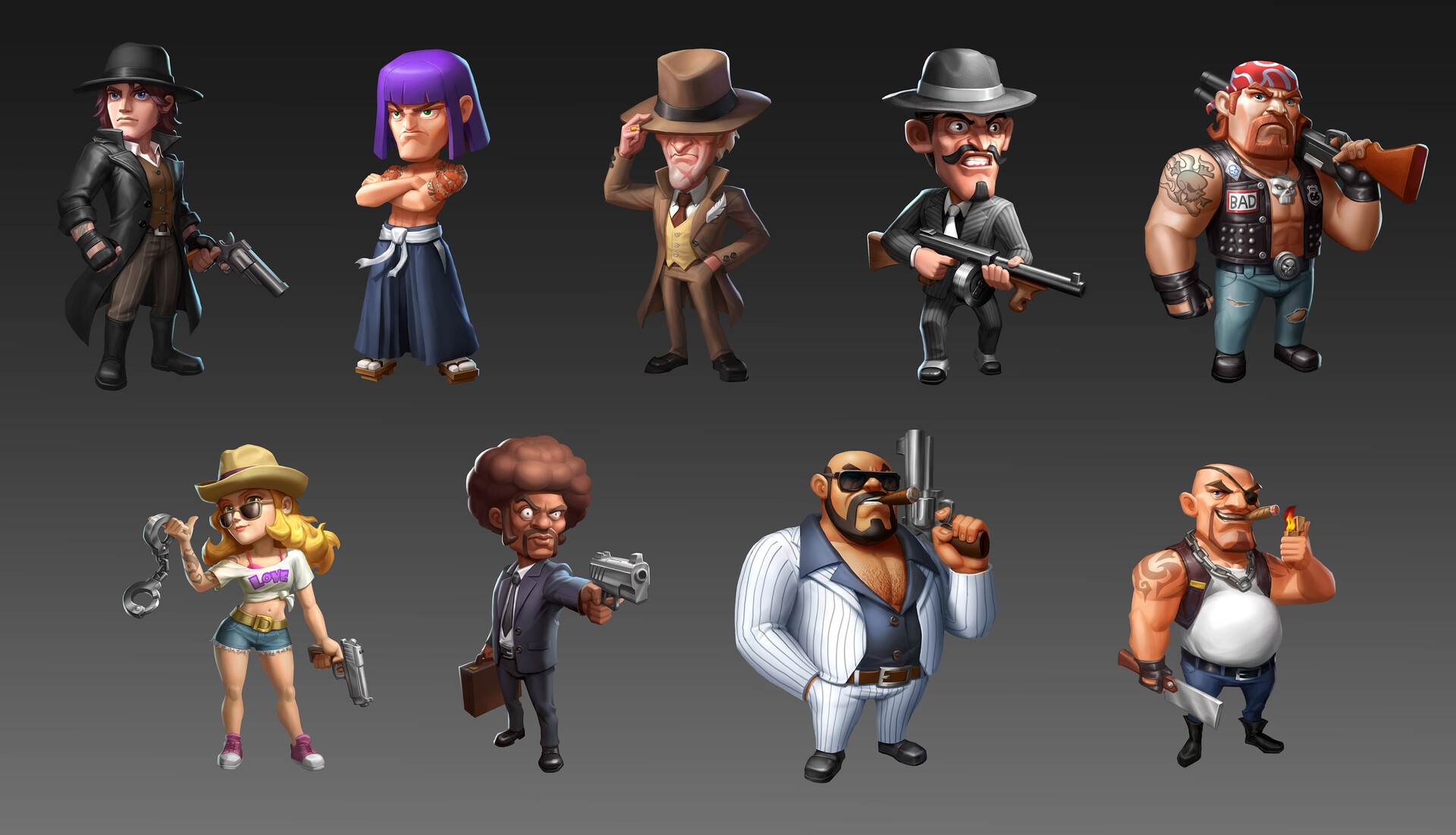 ArtStation - Gangster movies