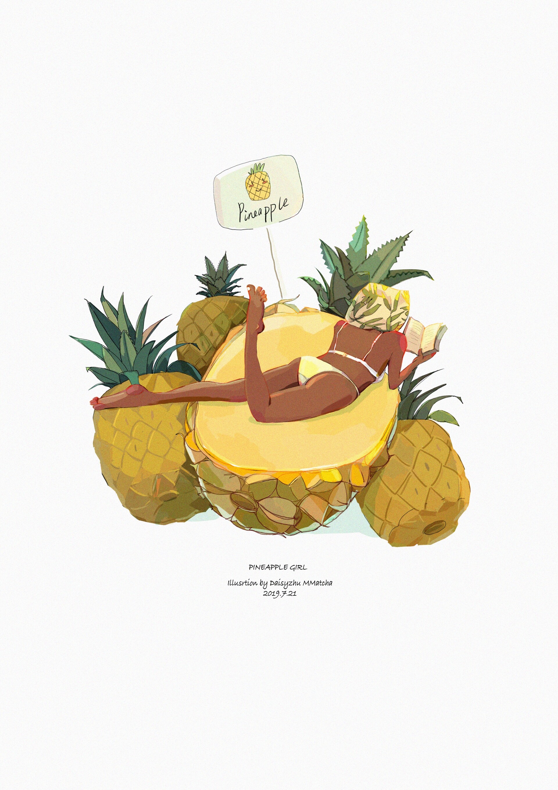 ArtStation - pineapple girl