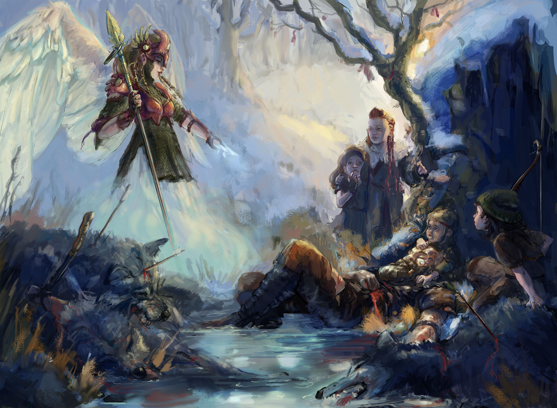 ArtStation - Valkyrie illustration