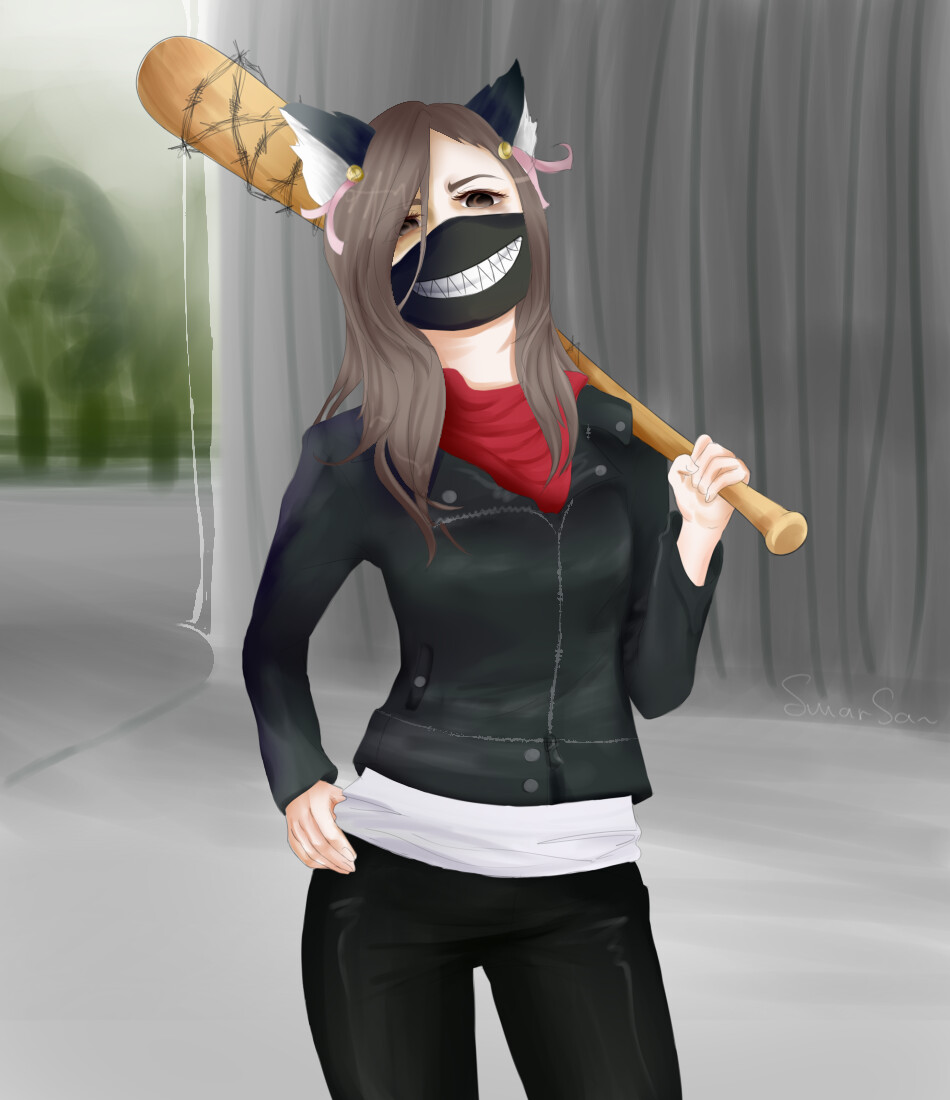 ArtStation - The Walking Dead x OC