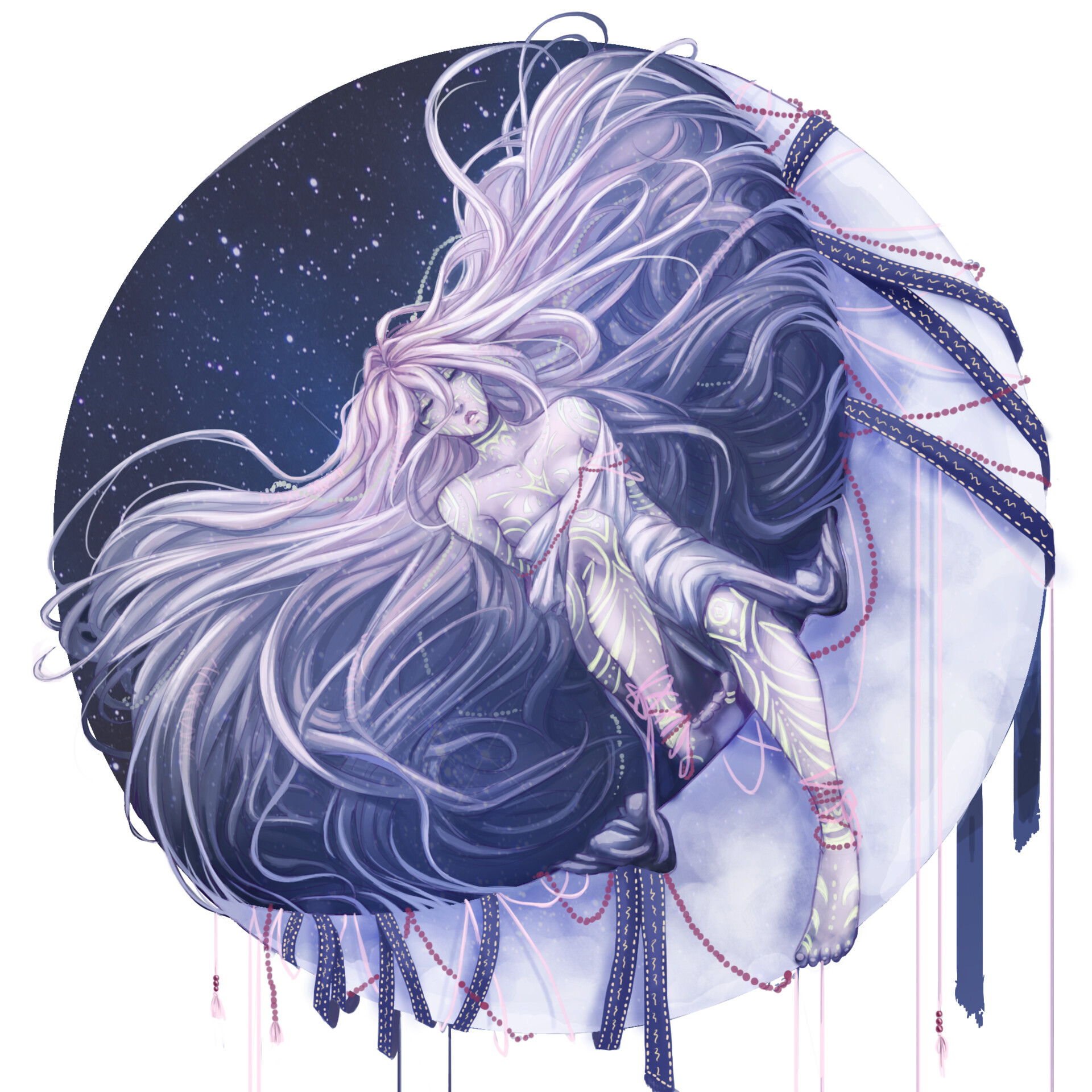 ArtStation - Moon Goddess