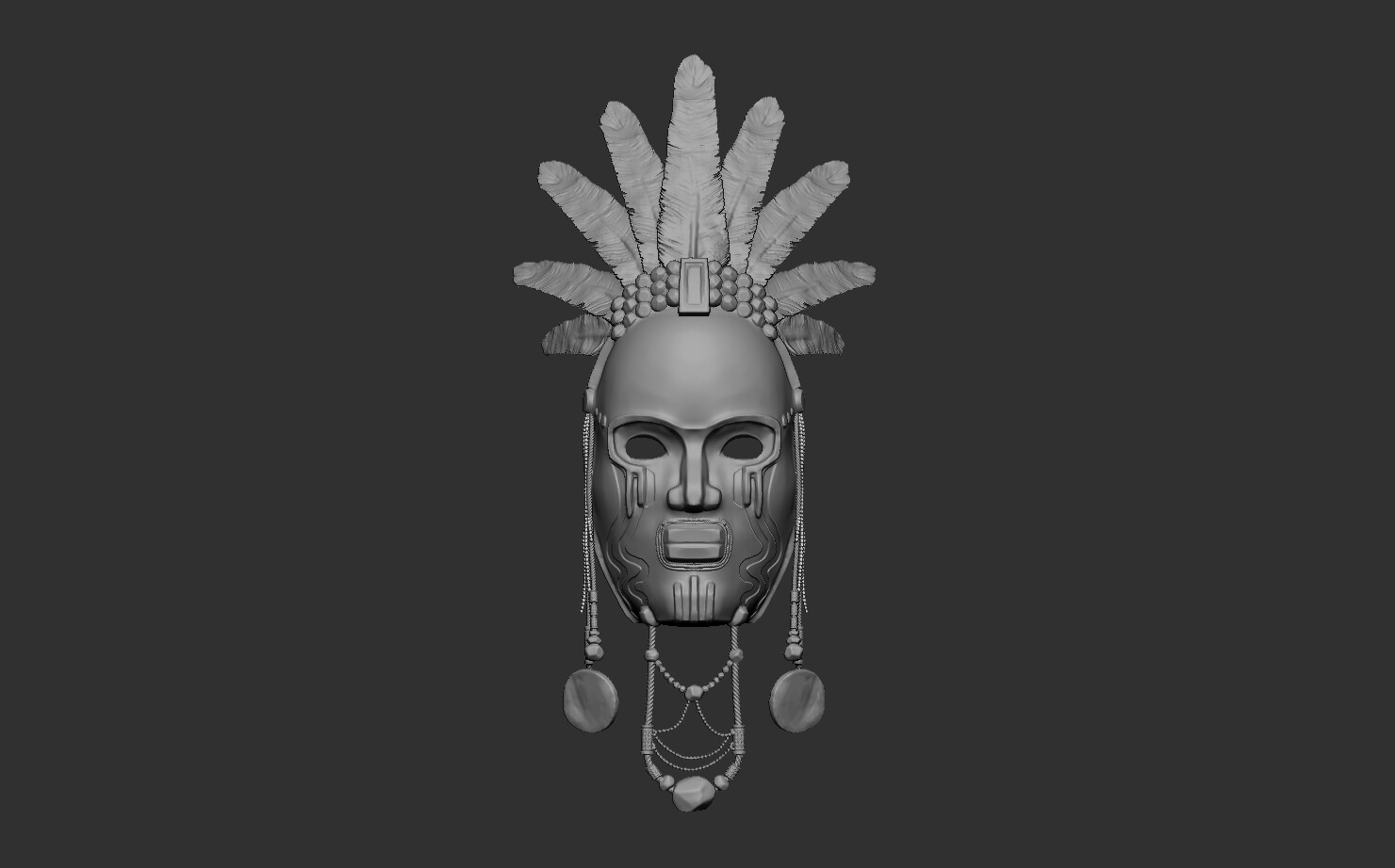 ArtStation - Indian inspired mask
