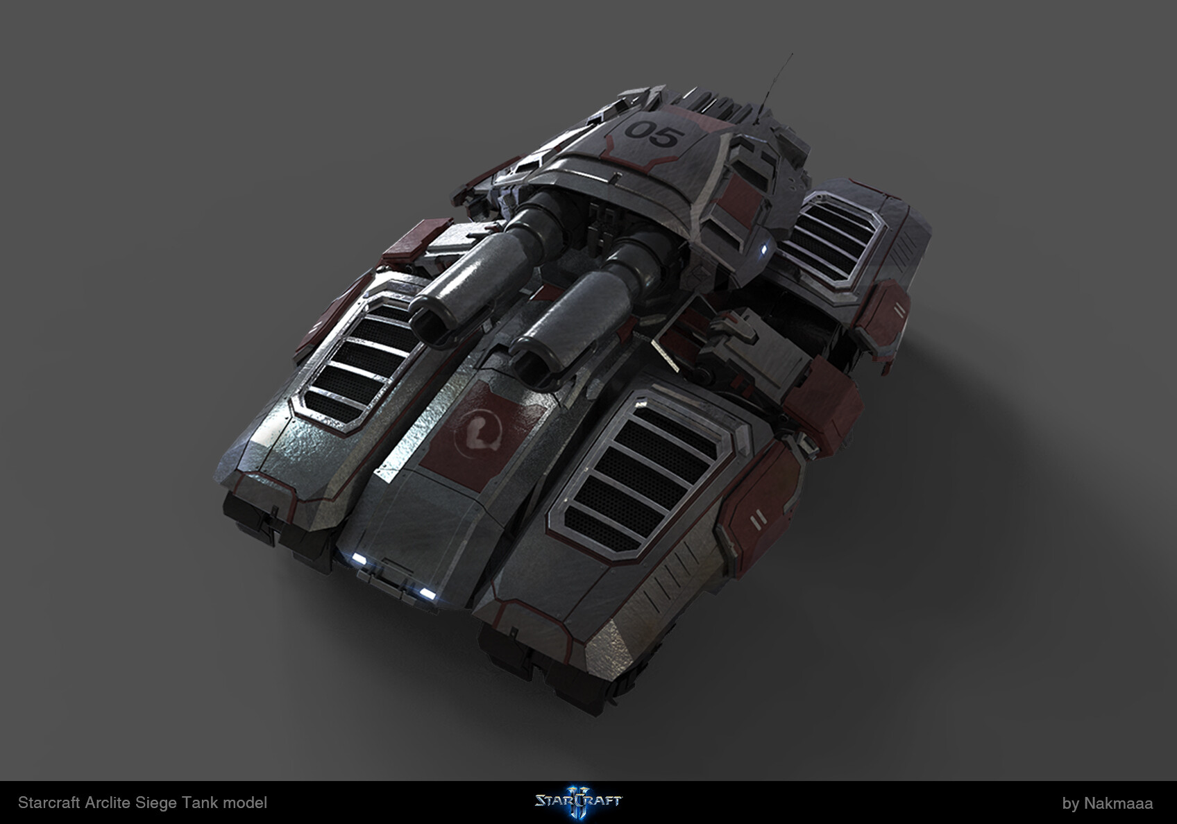 ArtStation - Starcraft Siege Tank (Arclite)