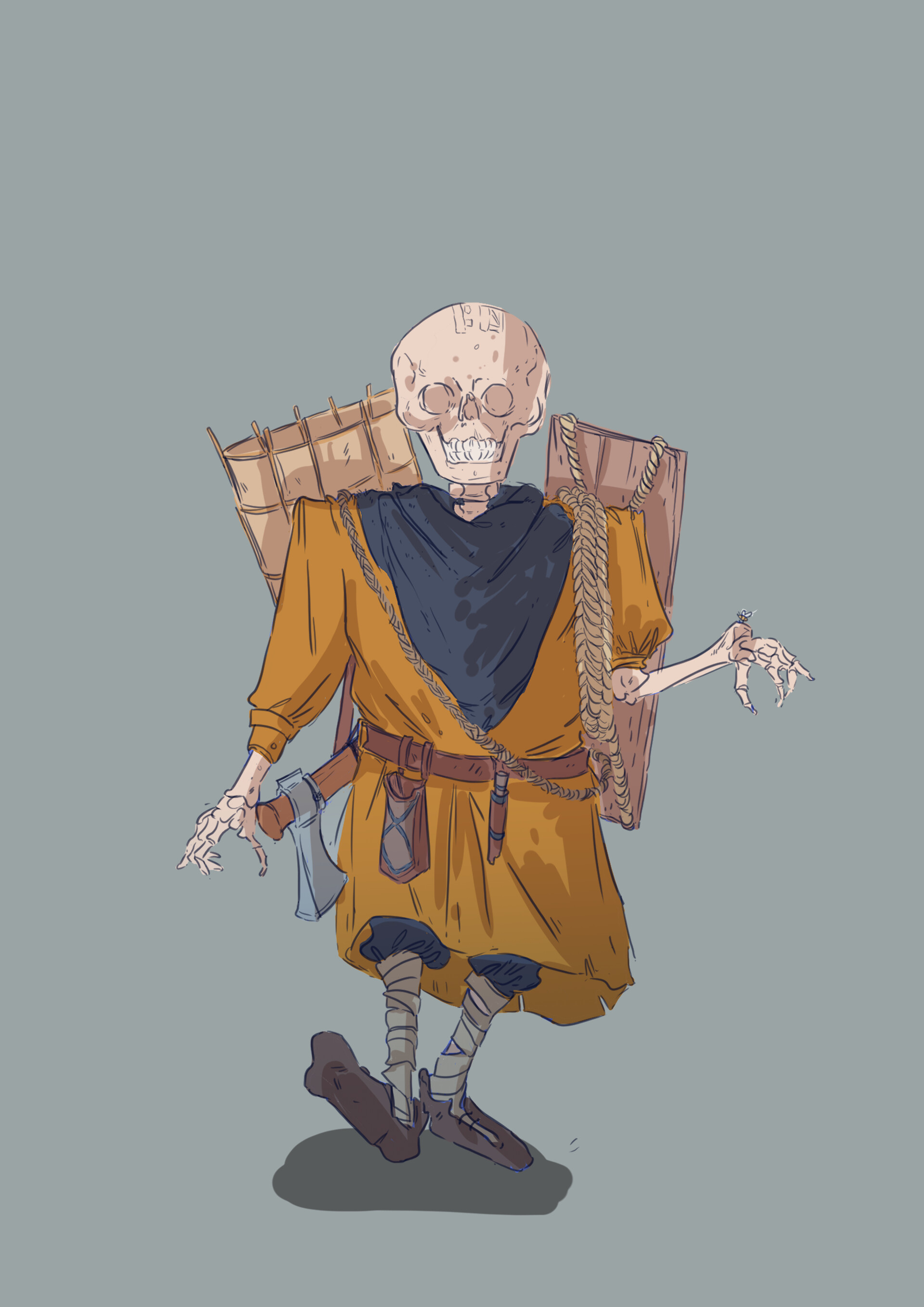 Katarzyna Filipowiak - Skeleton workers