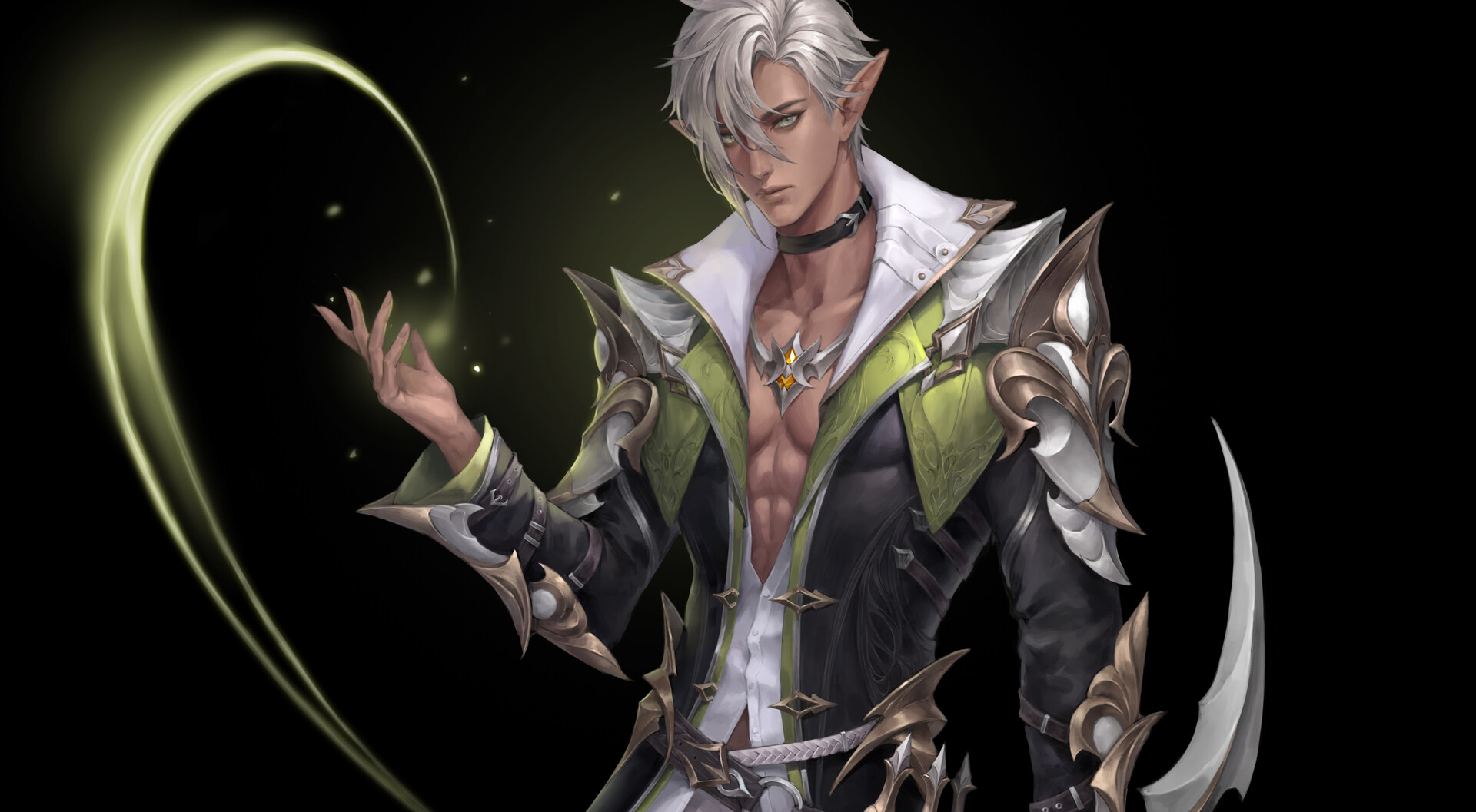 ArtStation - Elf assassin, Jihyeon Bae