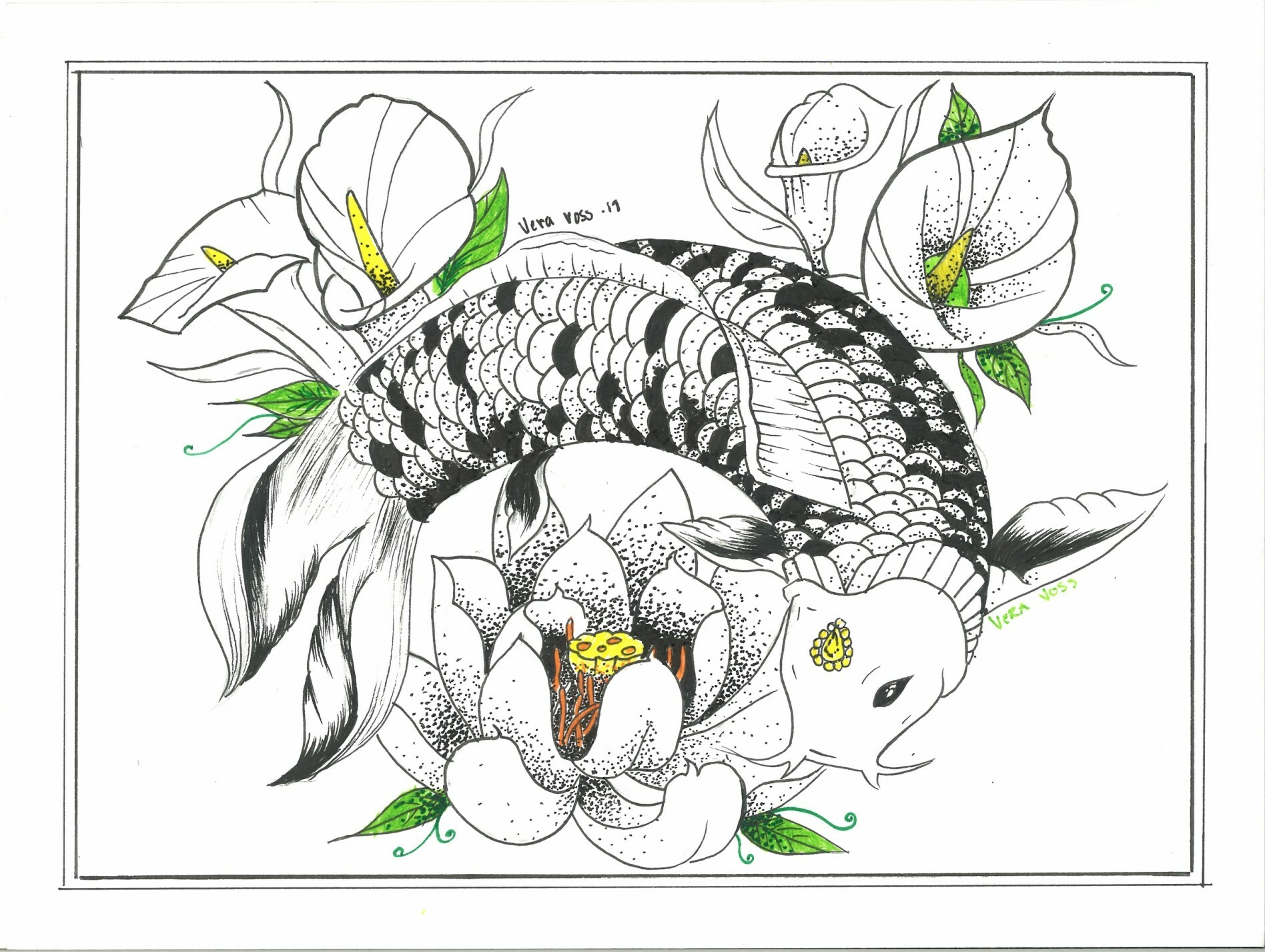 ArtStation - Koi Boi 004 - 6x8"