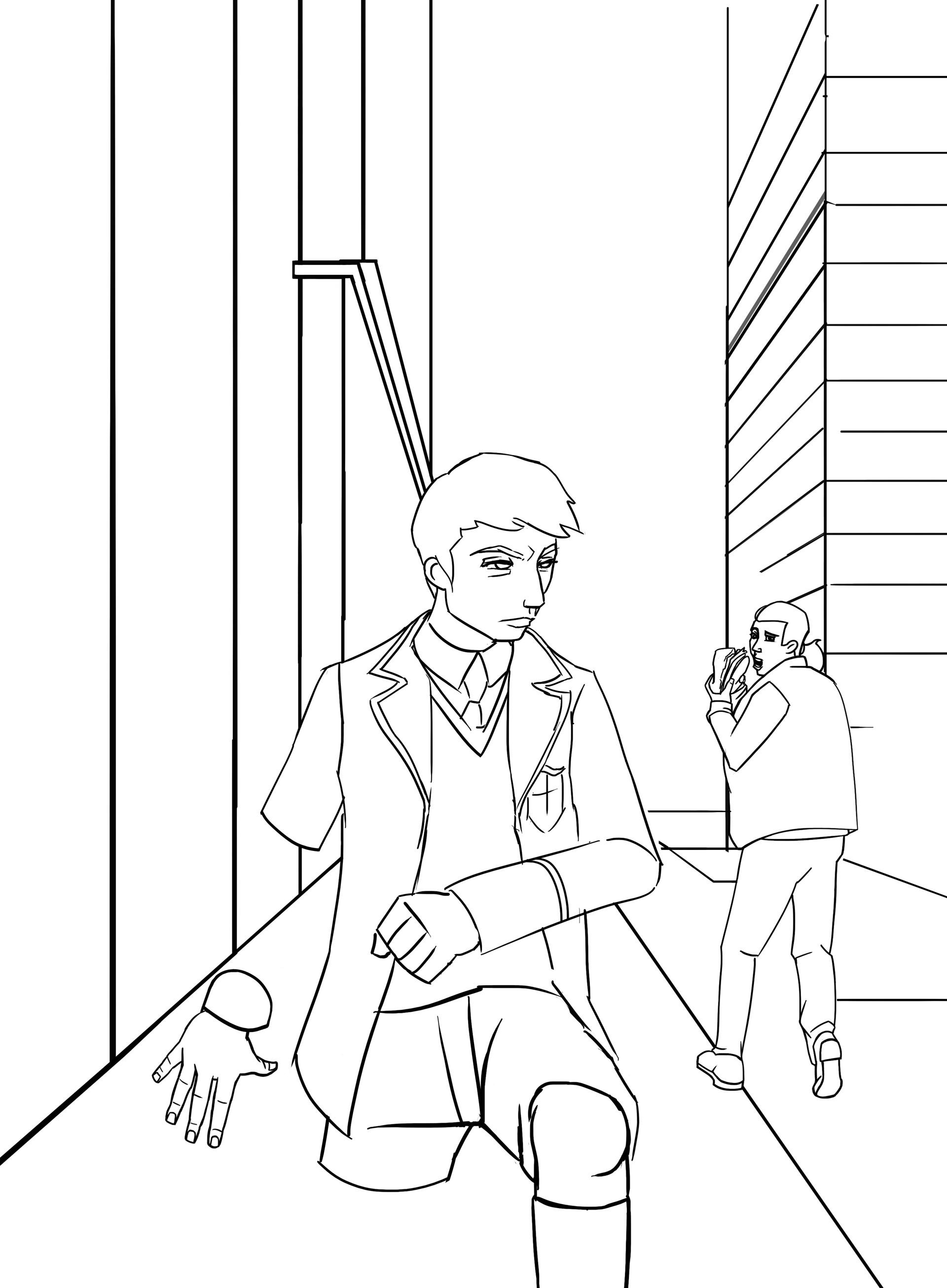 umbrella academy coloring pages