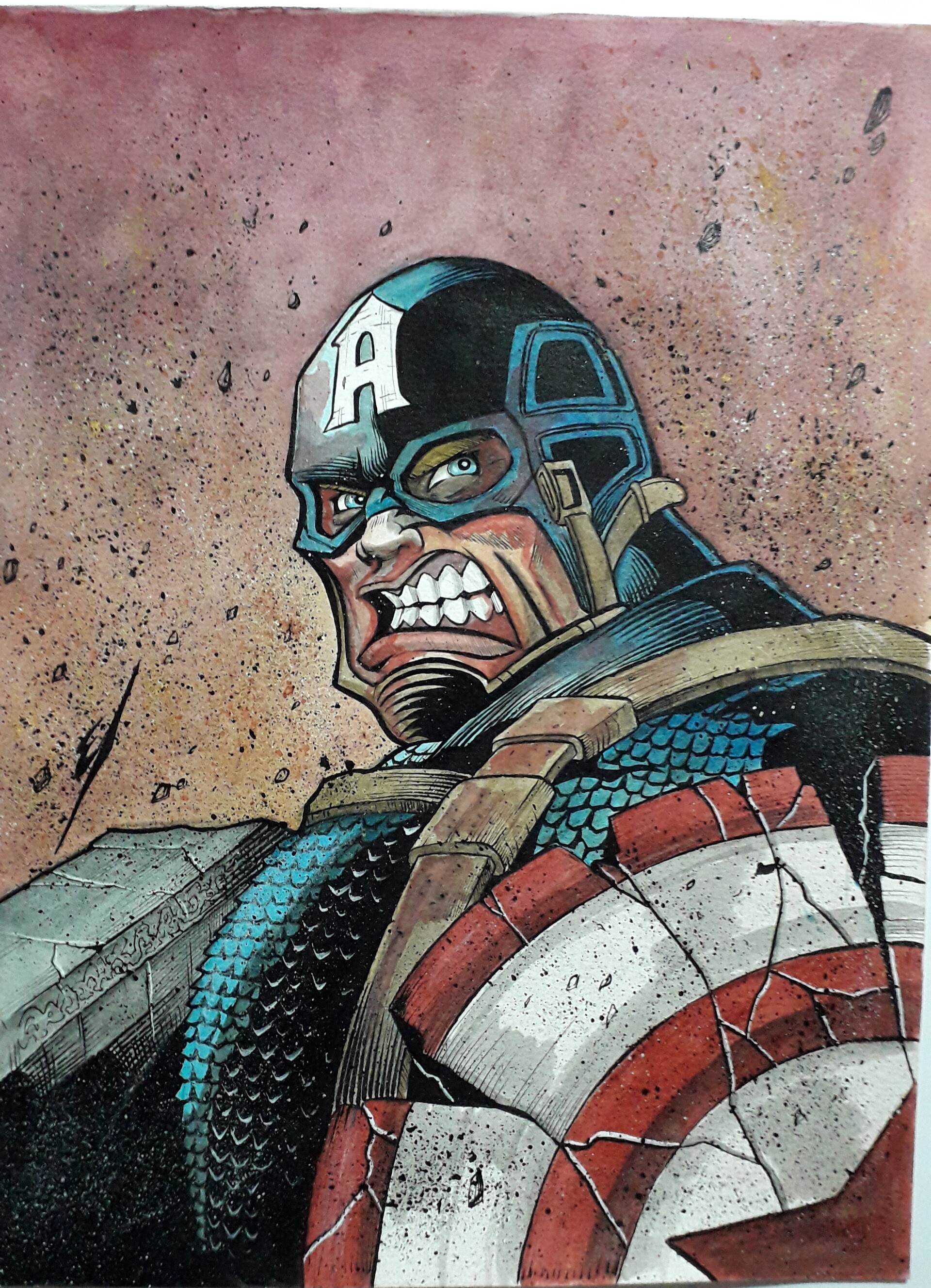 ArtStation - Capitan america