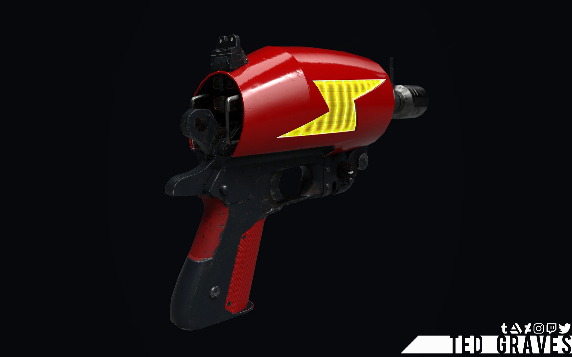 Ted Graves - Commander Keen's Ray Gun Redesign