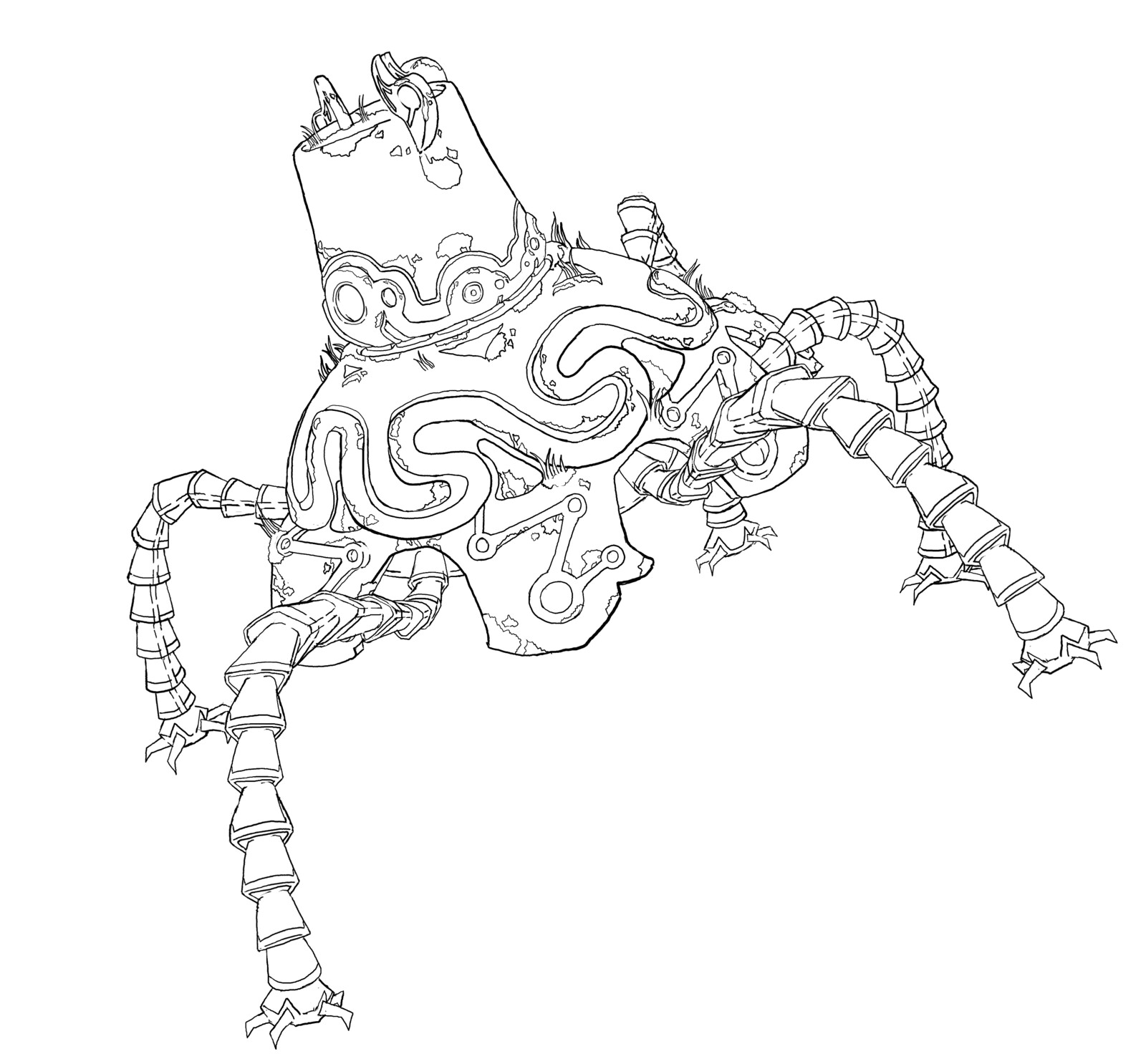 Geist Artist - The Legend of Zelda BOTW Guardian