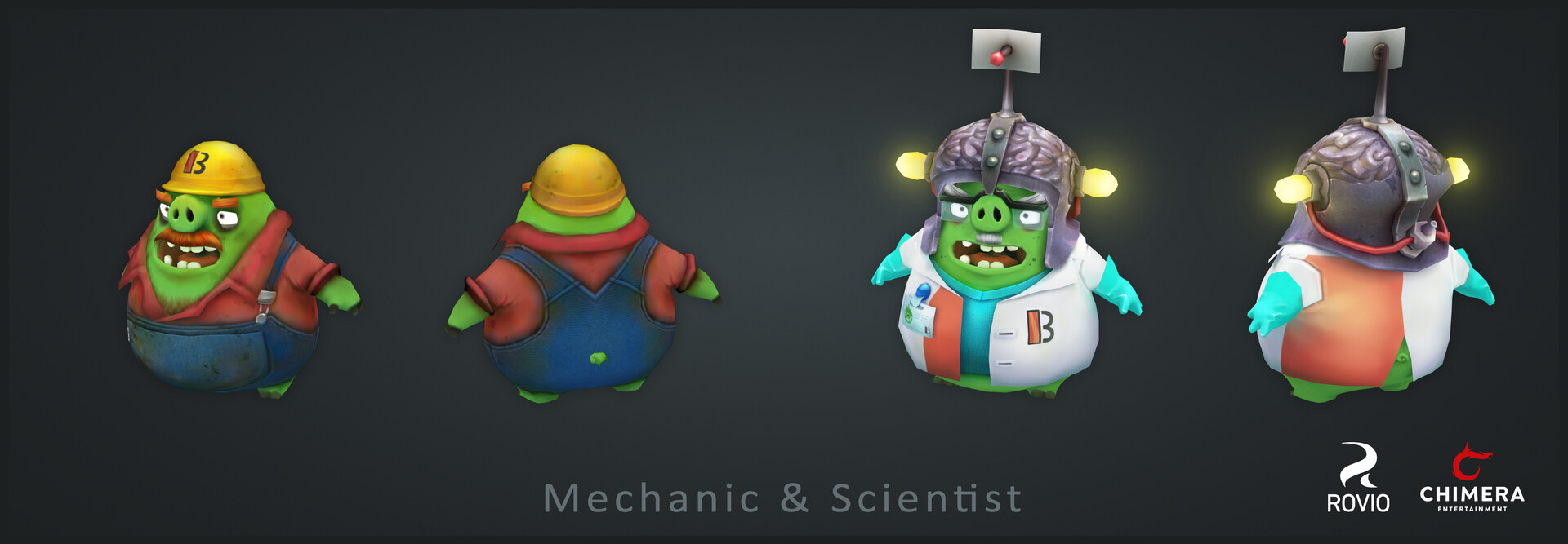 Bastian Brem - Angry Birds Evolution - Pigs