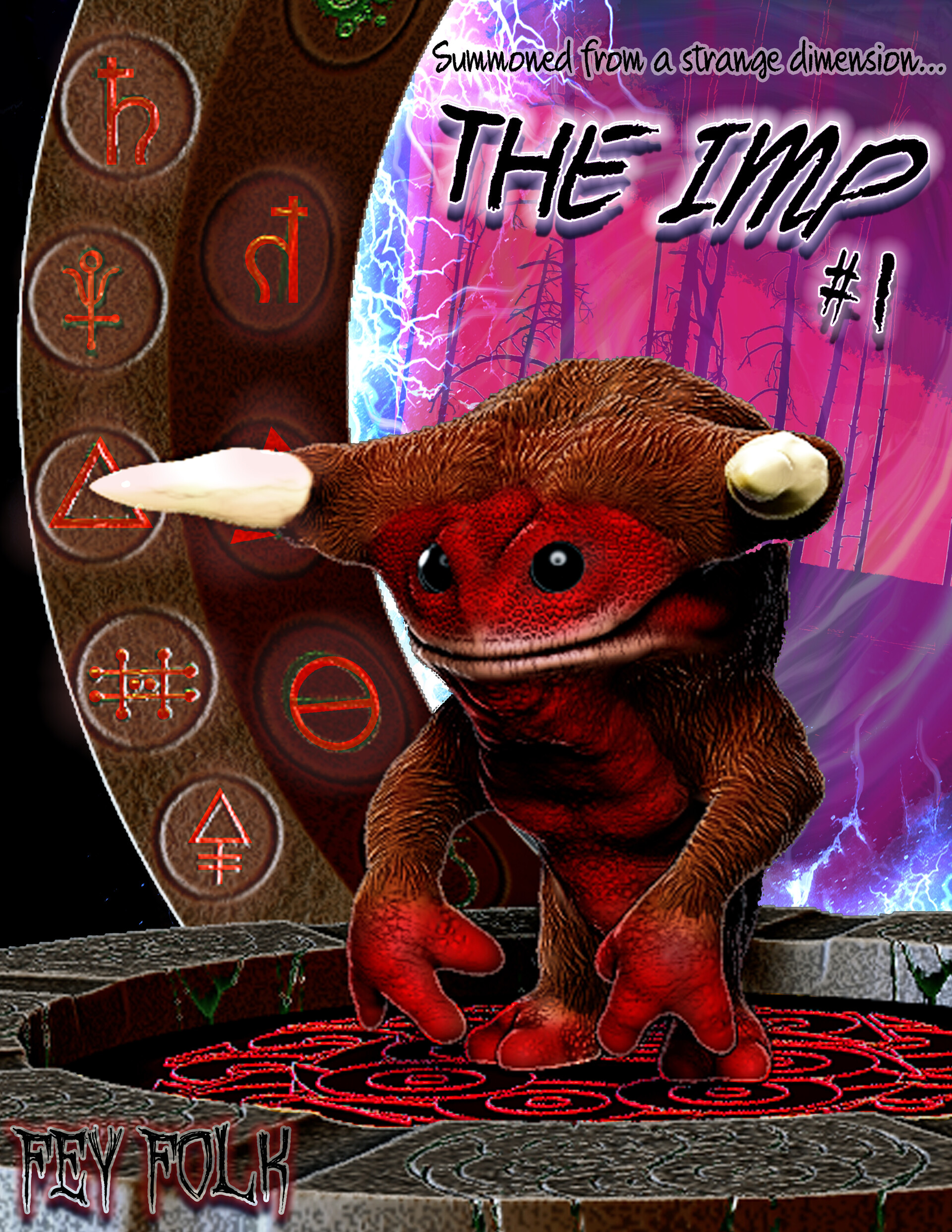 ArtStation - The Imp Comic Book Cover