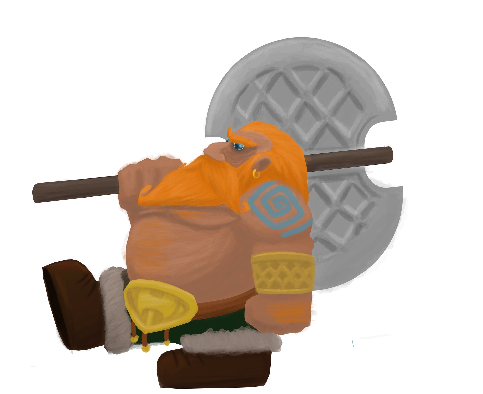 ArtStation - Dwarf Slayer