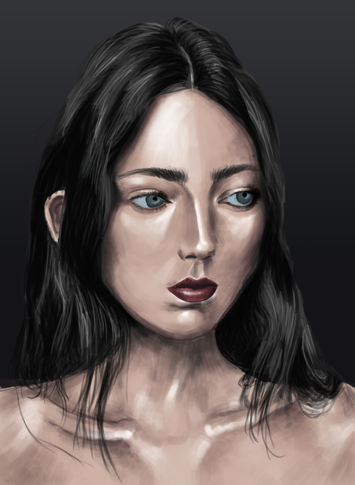 ola sayed - digital painting