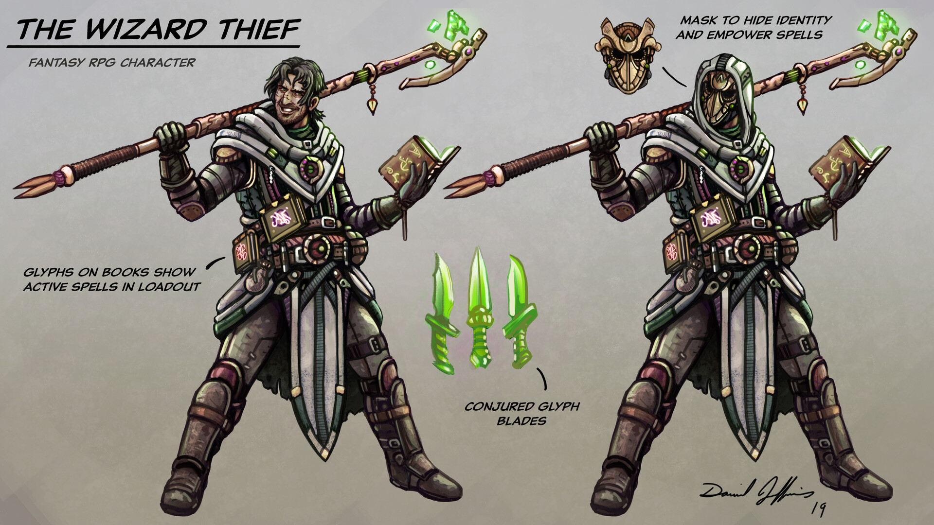 ArtStation - The Wizard Thief